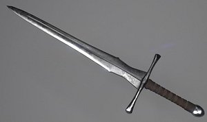 Scimitar 3D model - TurboSquid 1421693