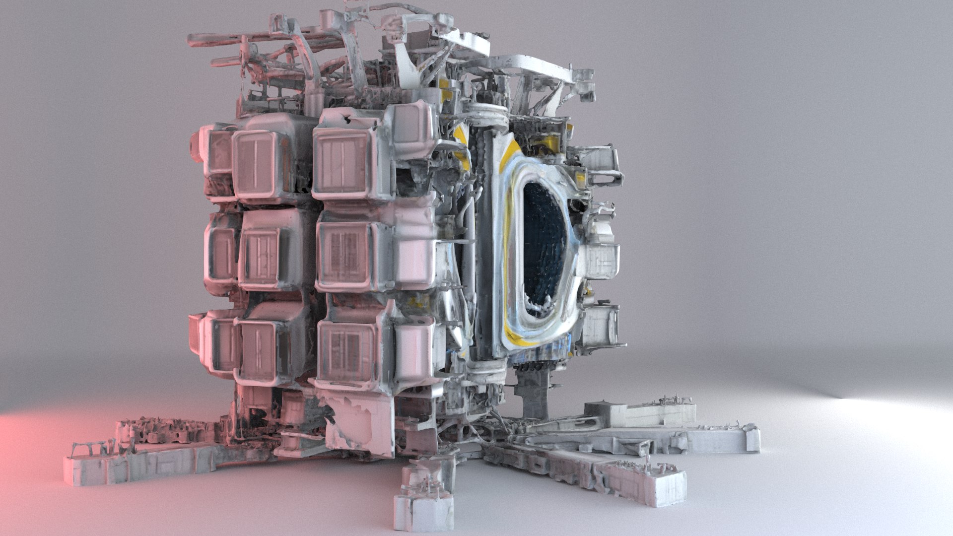 Futuristic Nuclear Reactor Sci-Fi Tokamak Fusion Energy Core High Poly 3D Model 3D - TurboSquid ...