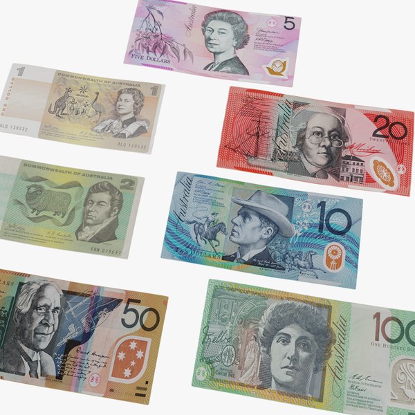 AUD Banknotes 3D 모델 - TurboSquid 1984328