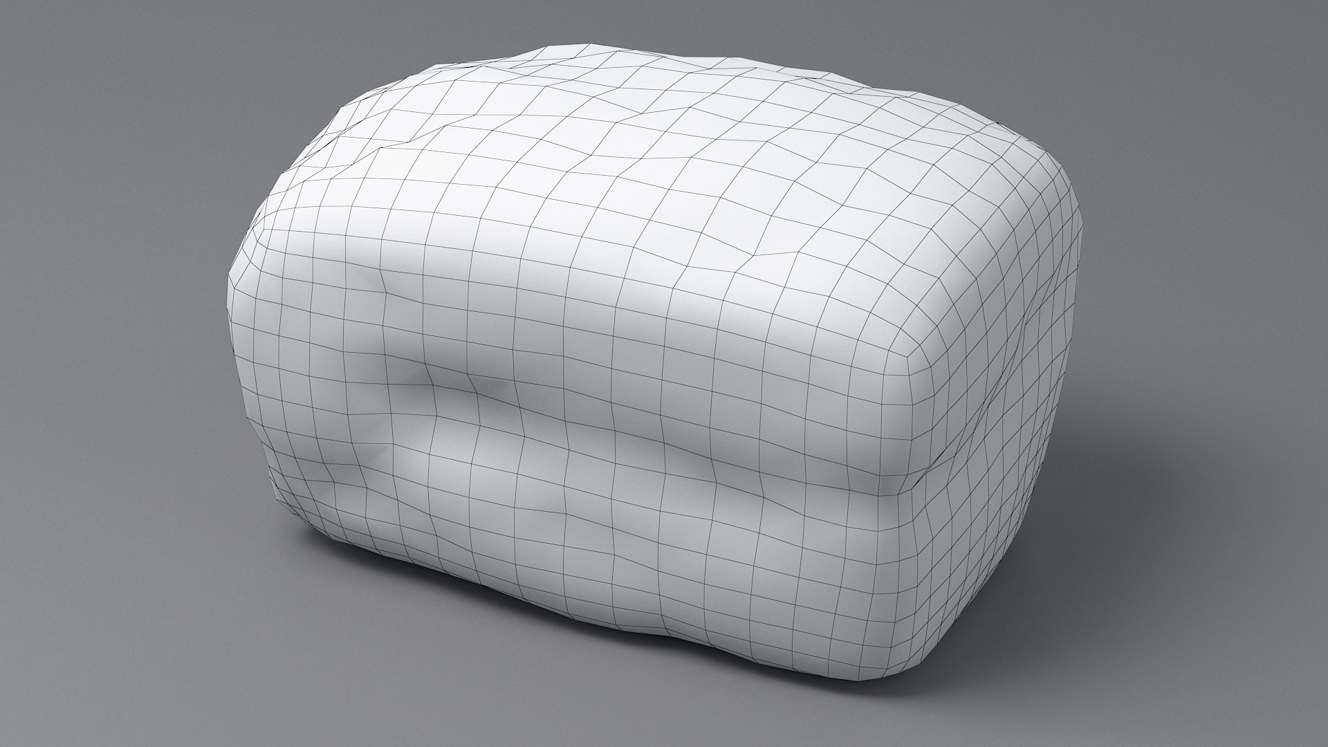 3D model Realistic Bread Rectangle - TurboSquid 1783465