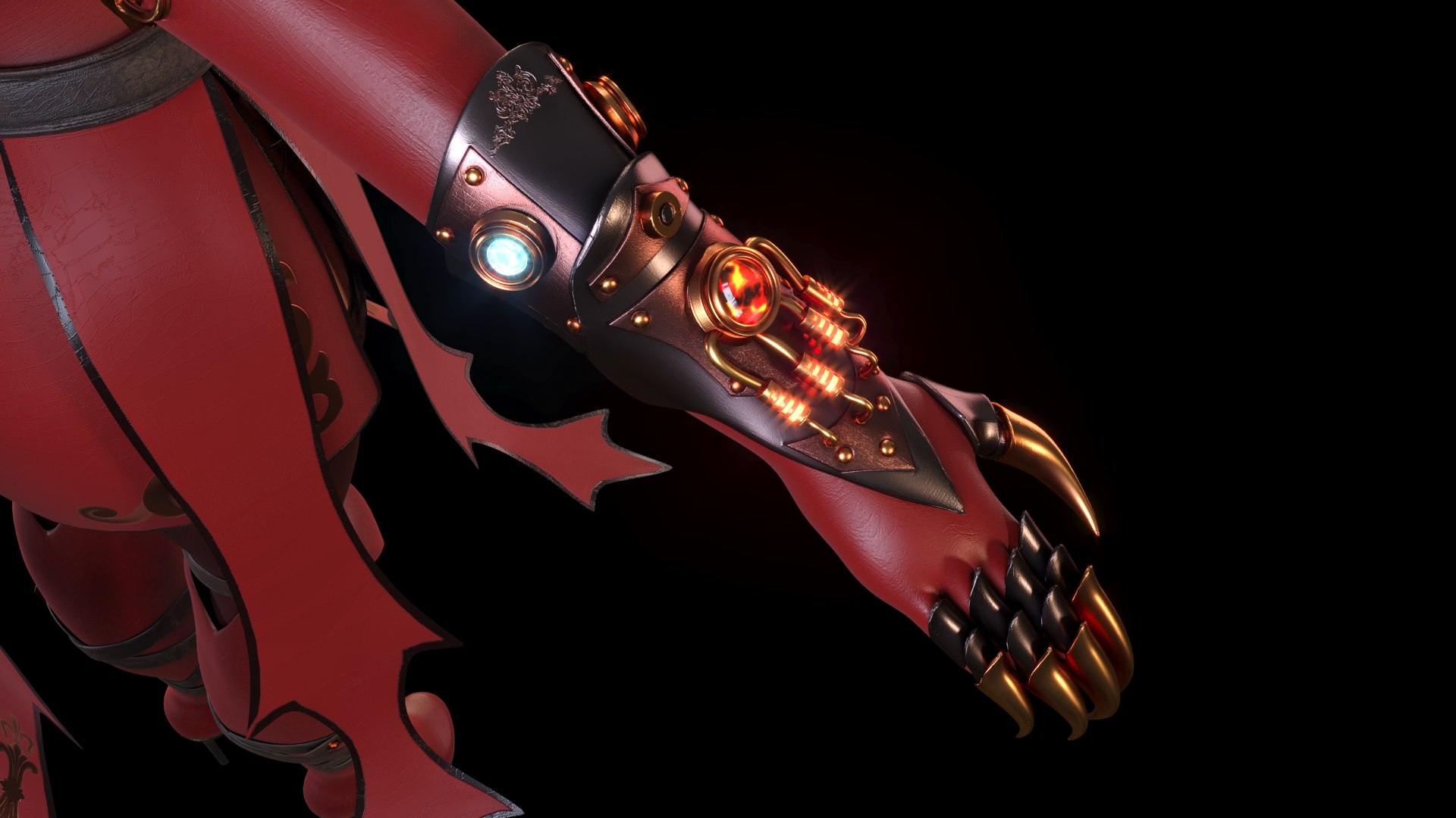 Female Mage 3D Model - TurboSquid 1623707