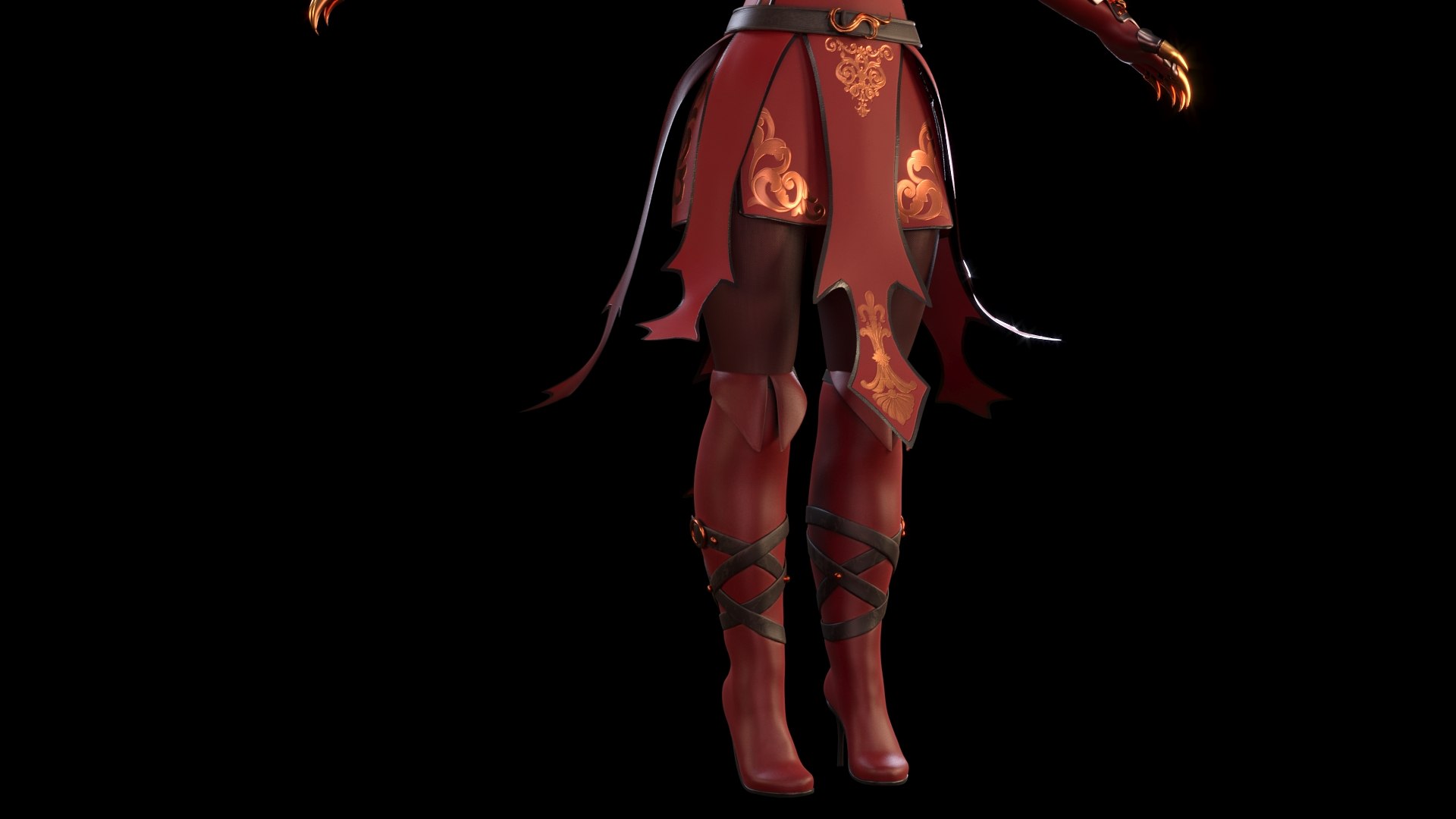 Female Mage 3D Model - TurboSquid 1623707