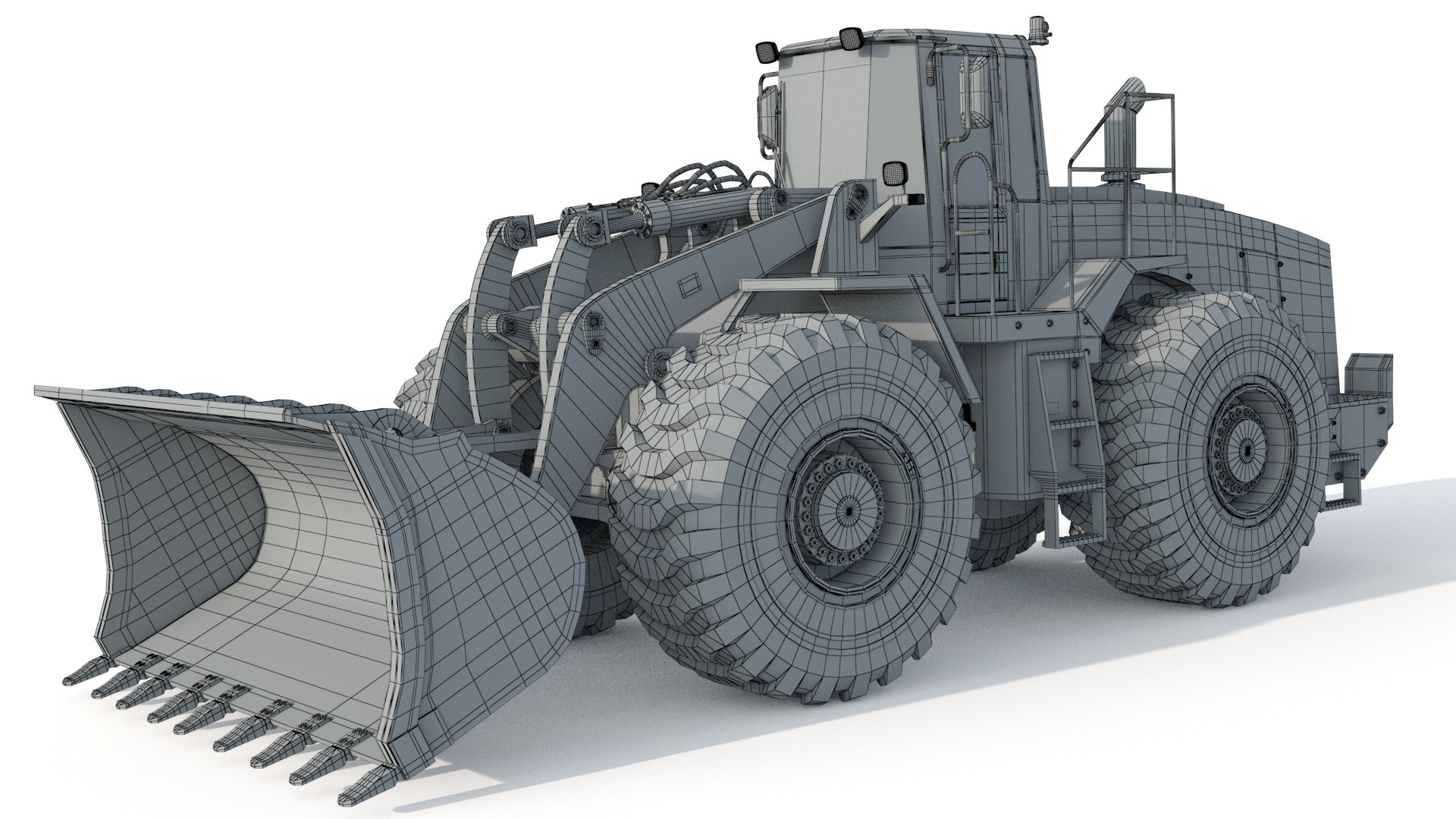 3D Wheel Loader - TurboSquid 2069527