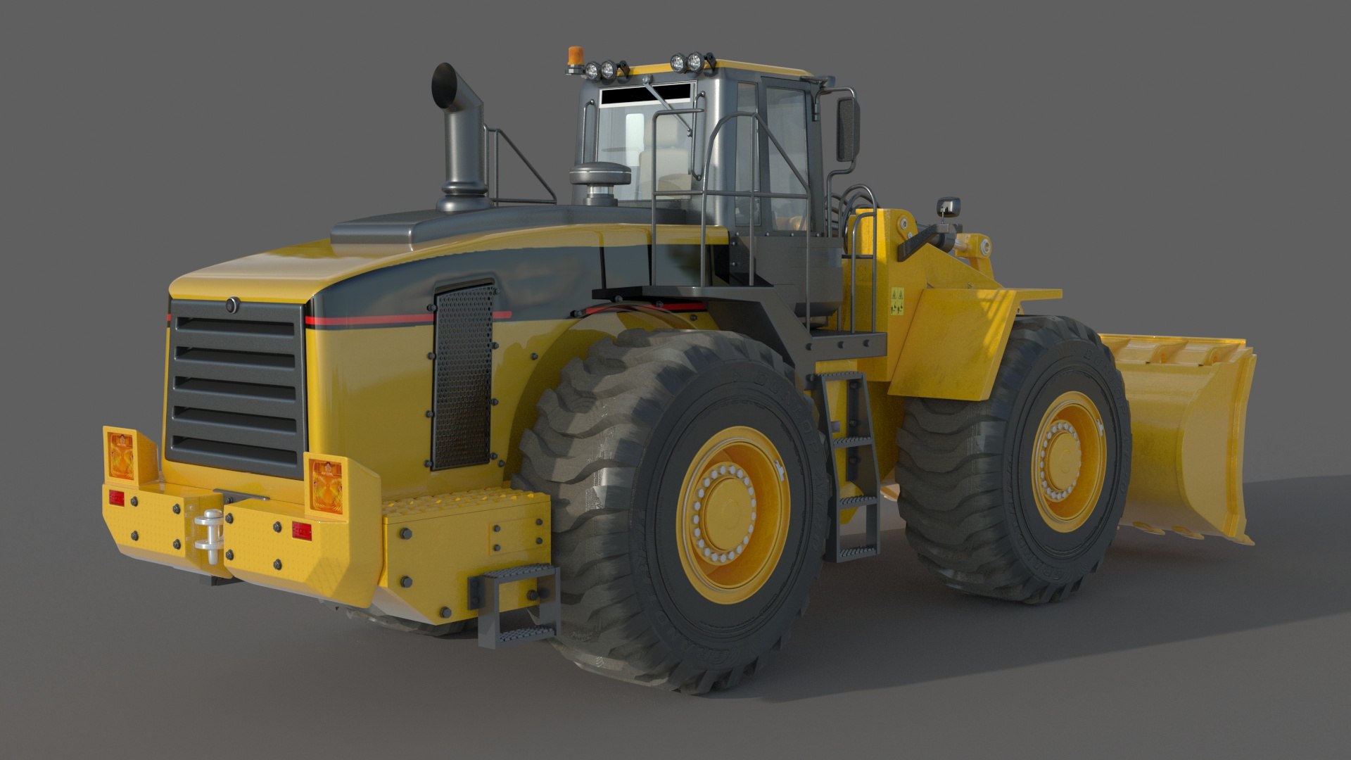 3D Wheel Loader - TurboSquid 2069527