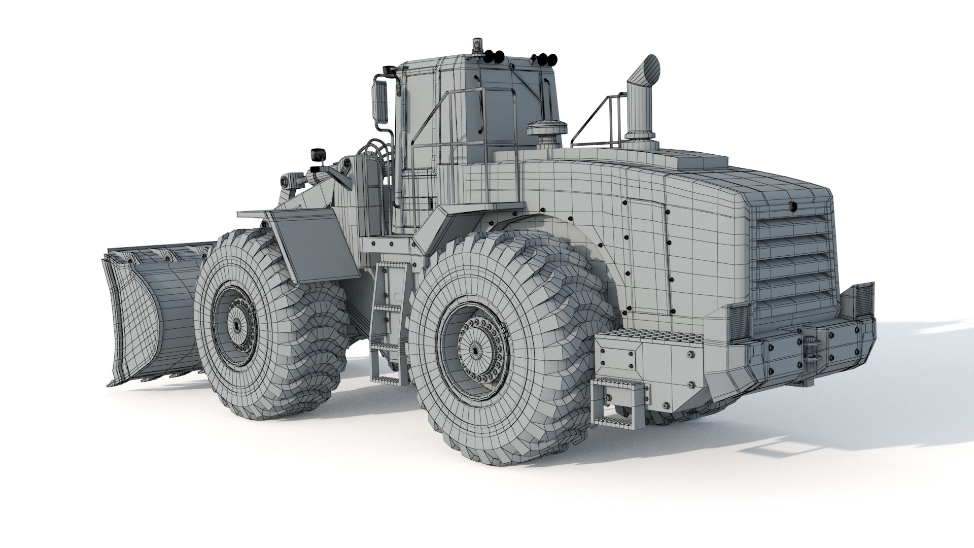 3D Wheel Loader - TurboSquid 2069527