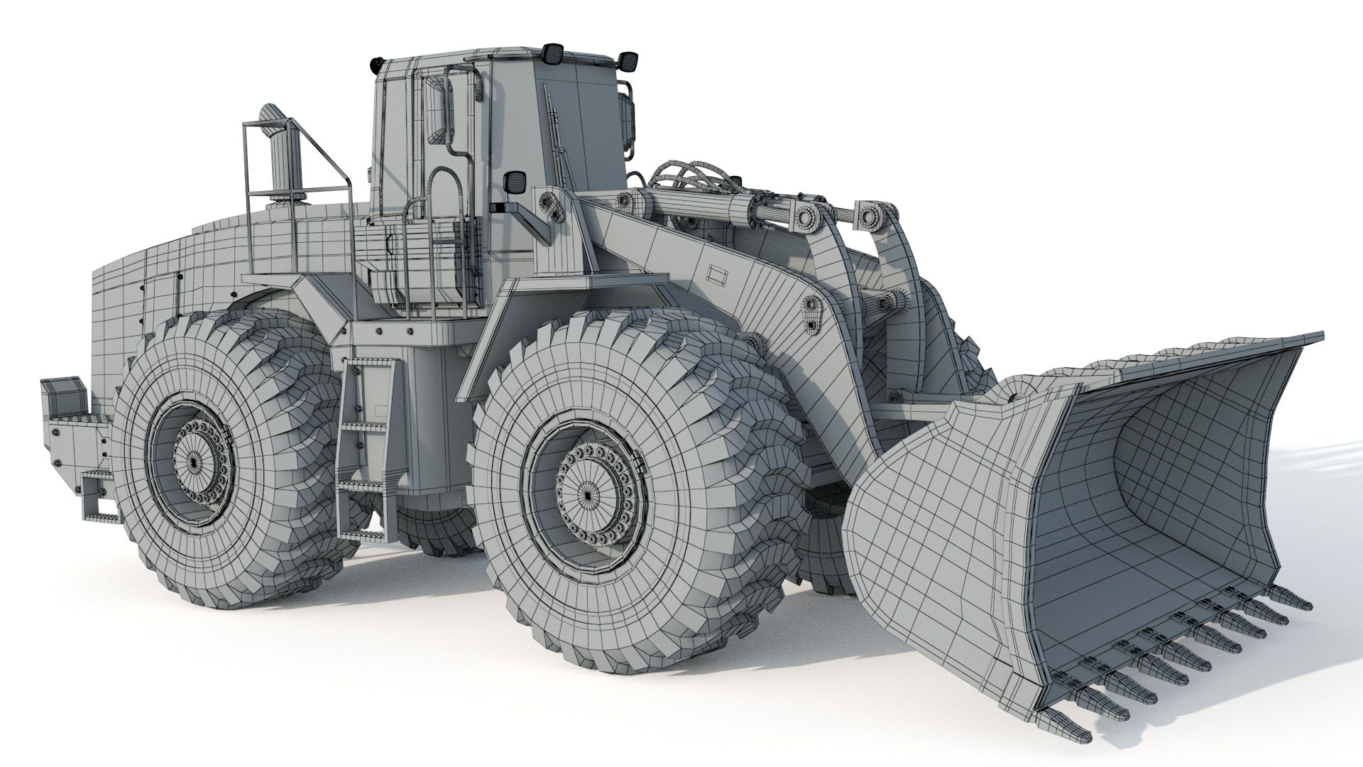 3D Wheel Loader - TurboSquid 2069527