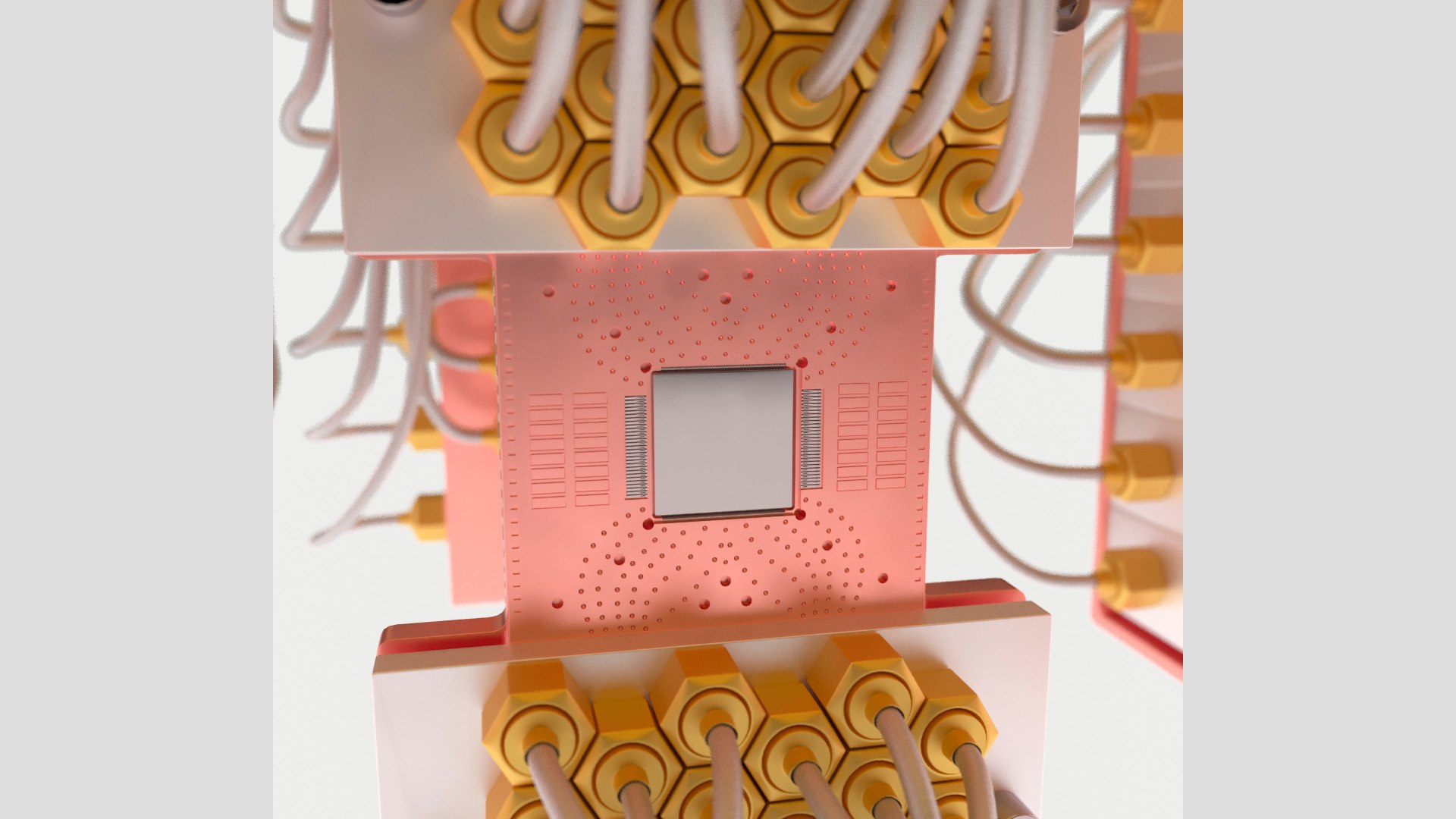 3D Quantum Computer - TurboSquid 2386926