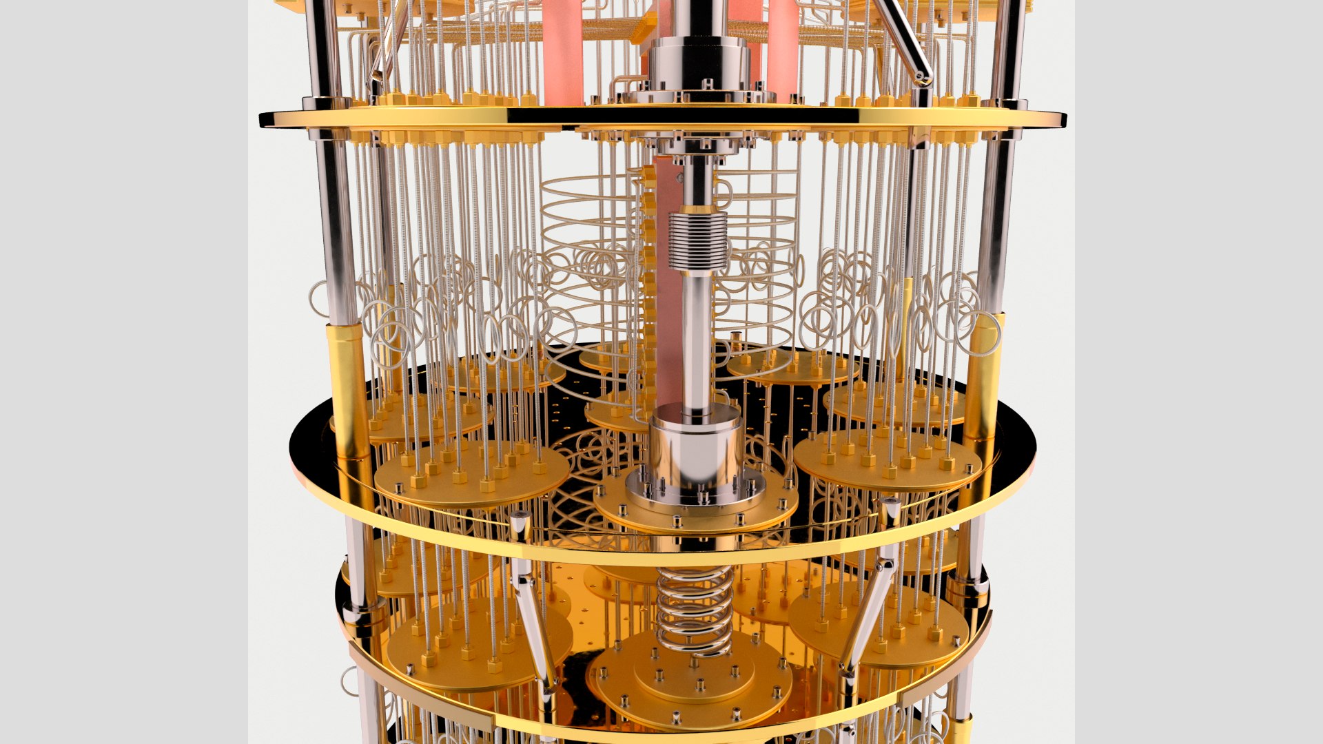 3D Quantum Computer - TurboSquid 2386926