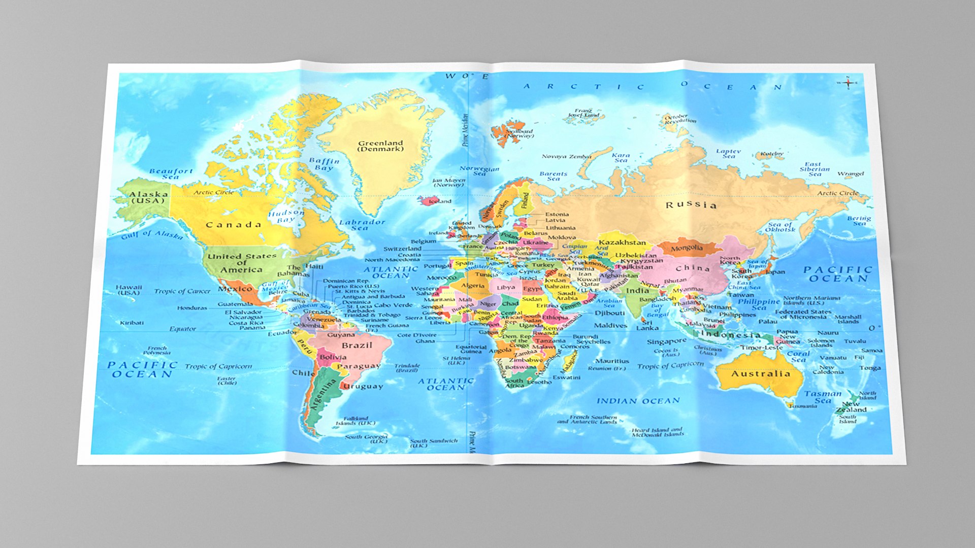 3D World Map - TurboSquid 1861944