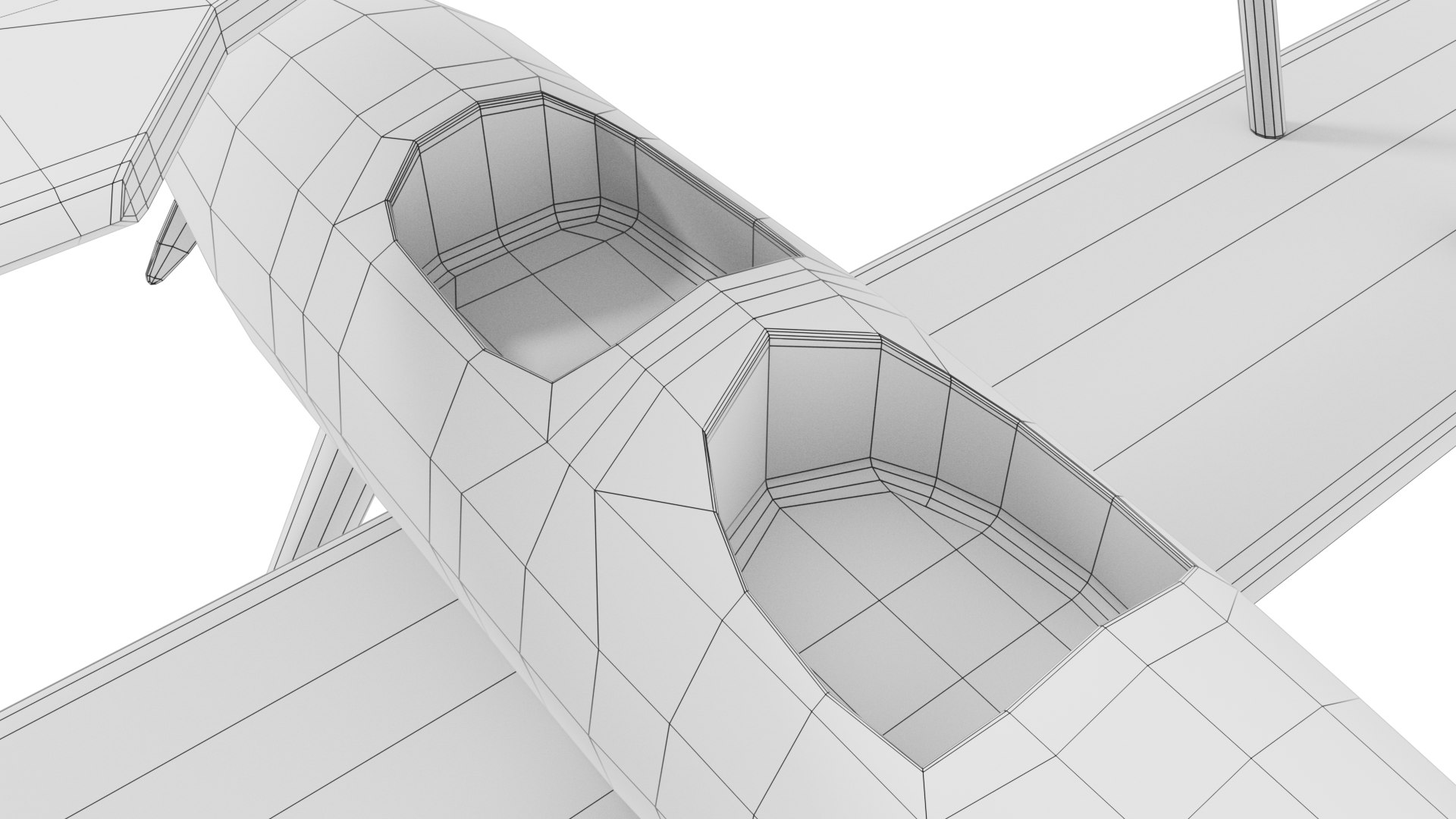 Game Model Of The Airplane 3D Model - TurboSquid 2094224