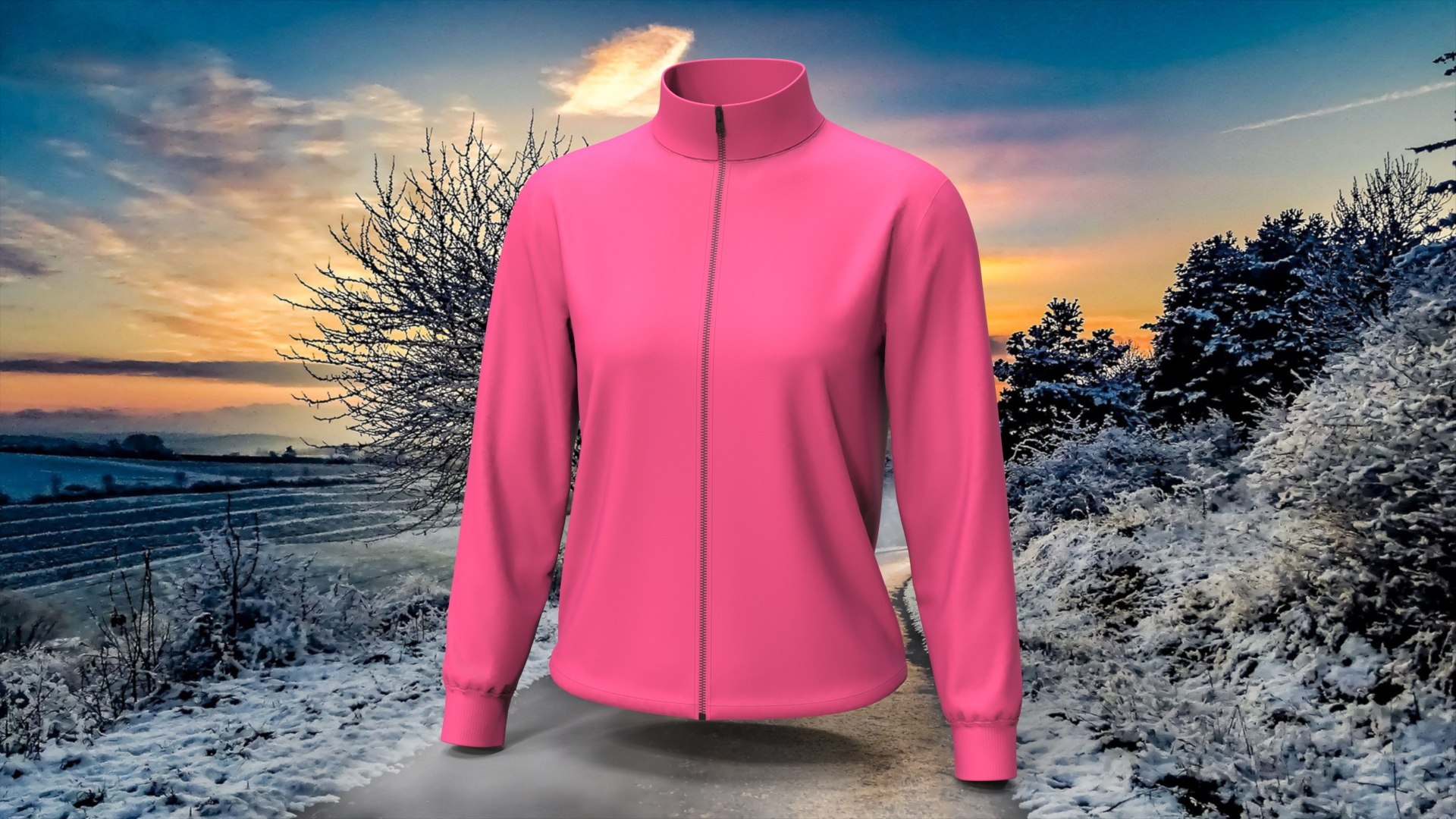 Elegant Ladies Winter Jacket Model - TurboSquid 2082898