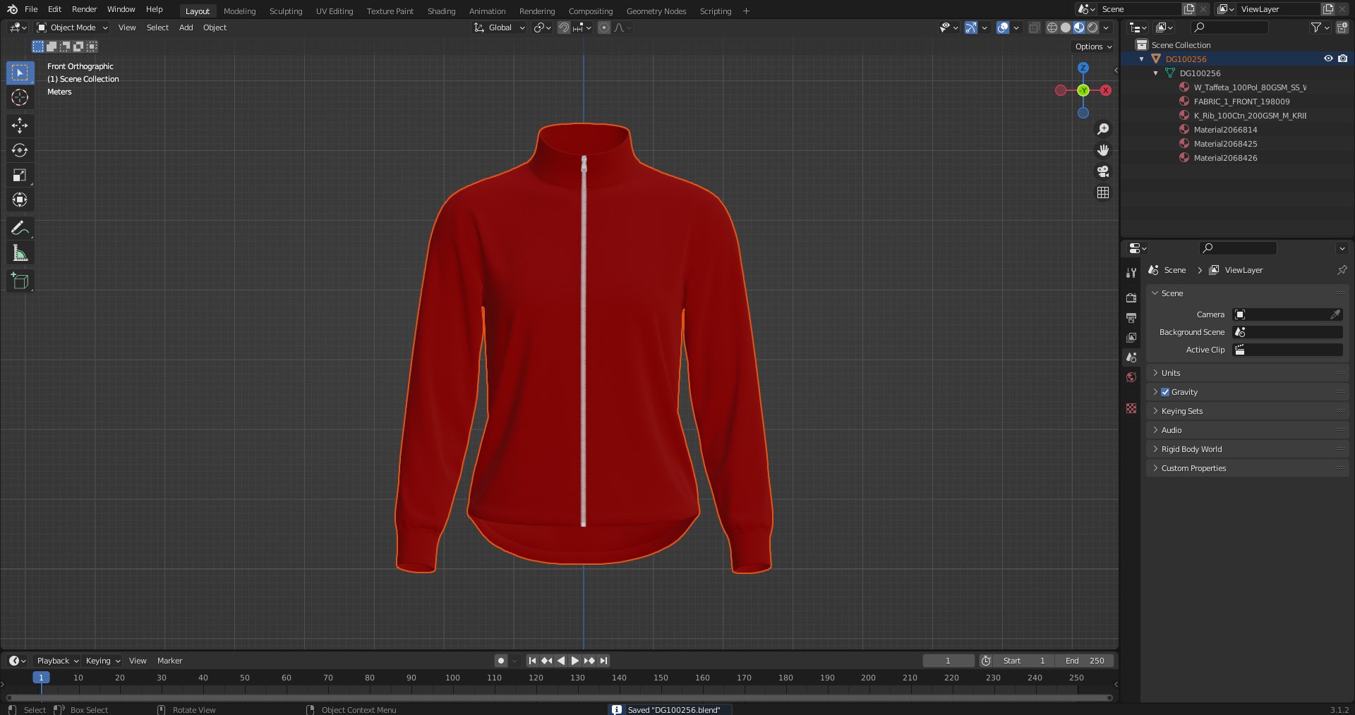 Elegant Ladies Winter Jacket Model - TurboSquid 2082898
