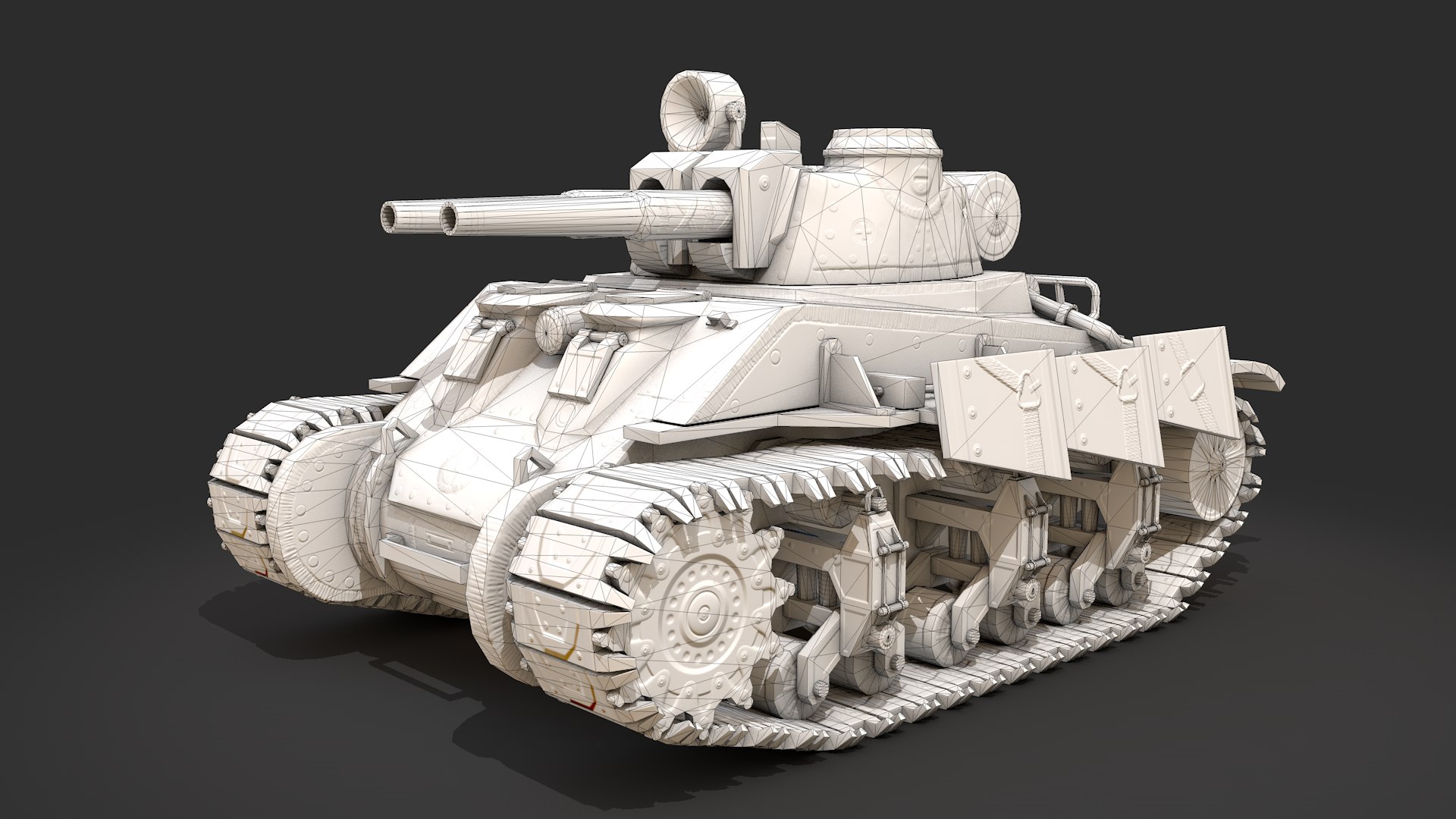 Tank Apocalyptic 3D Model - TurboSquid 1612802