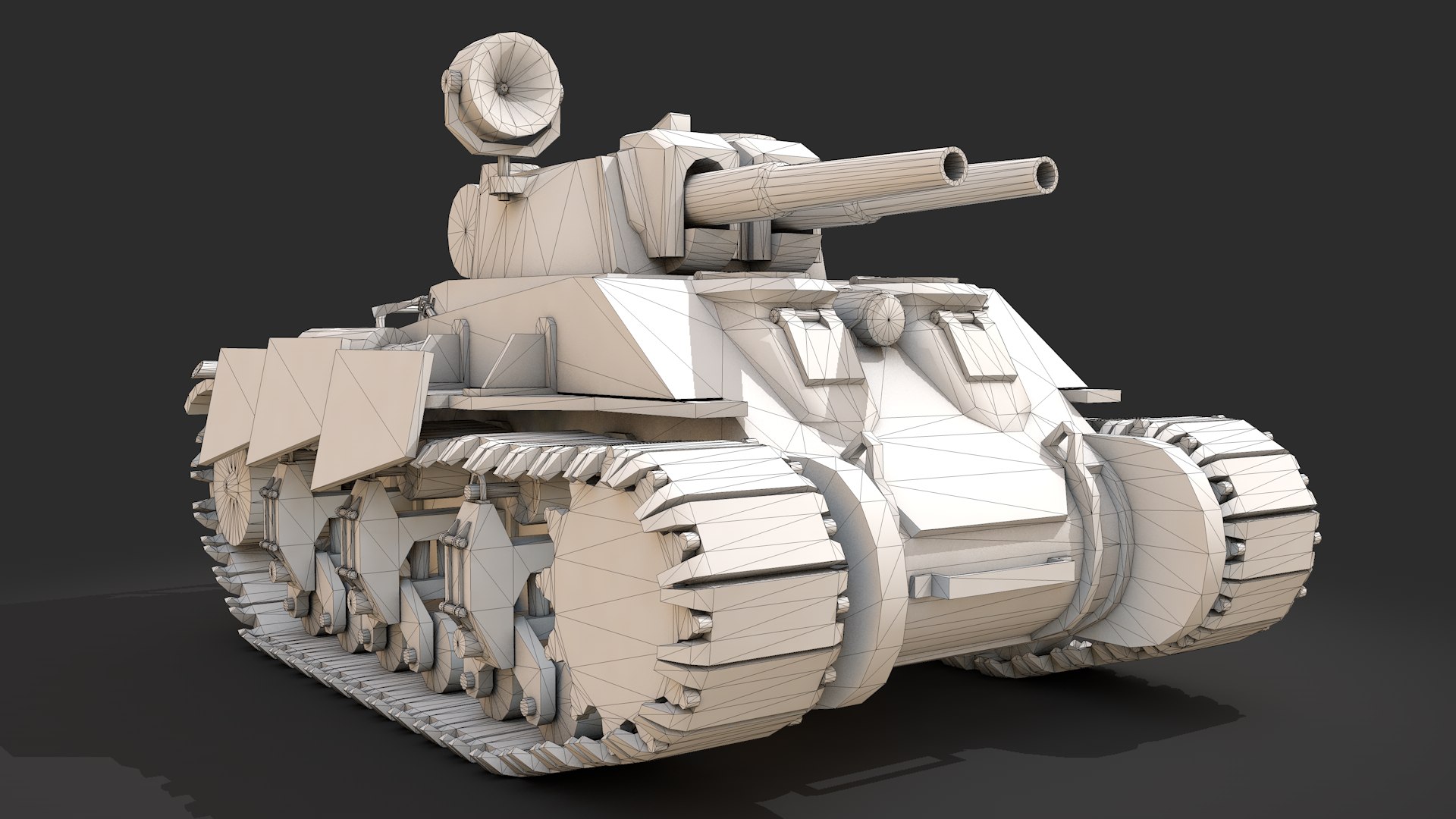 Tank apocalyptic 3D model - TurboSquid 1612802