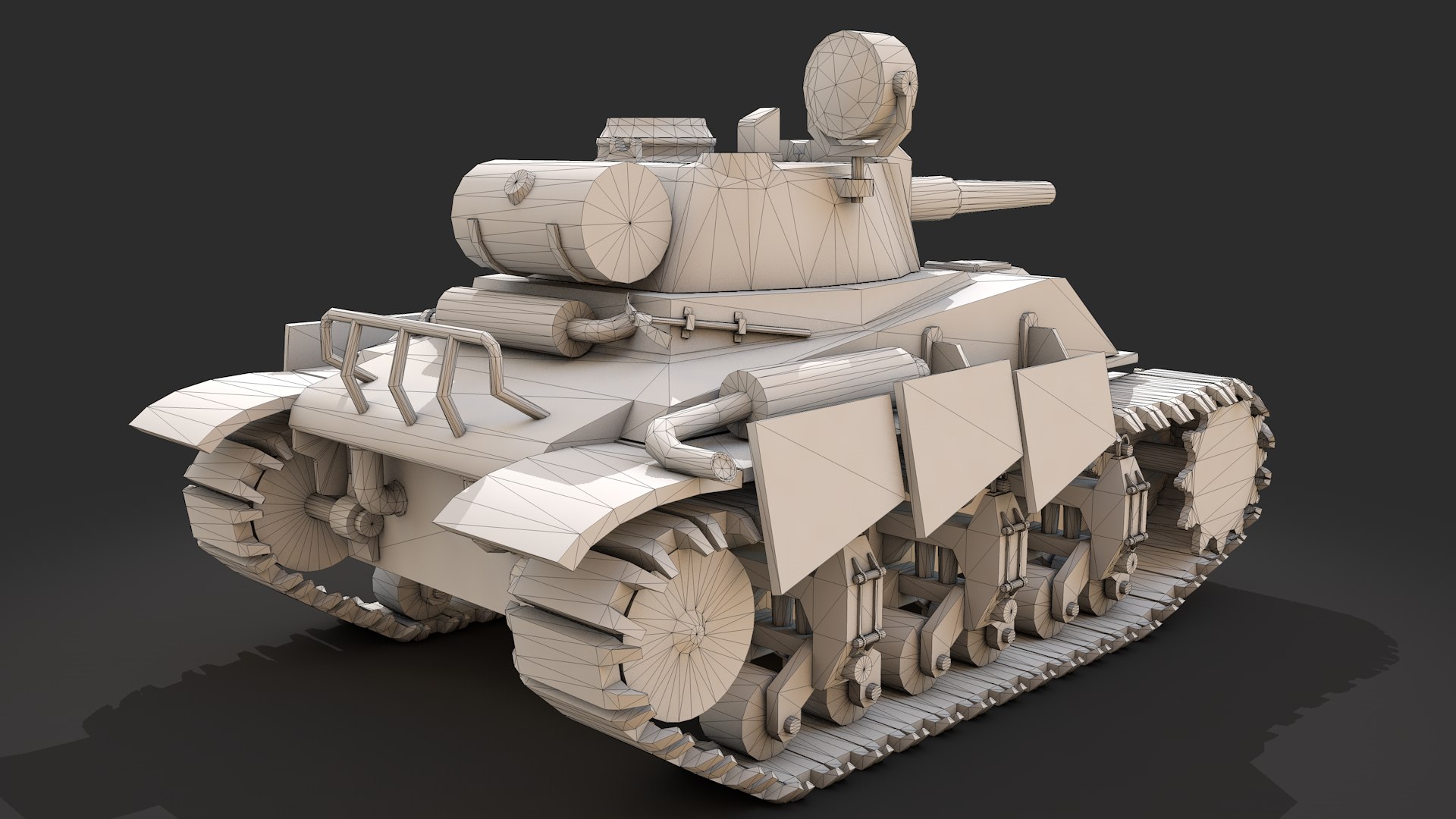 Tank apocalyptic 3D model - TurboSquid 1612802