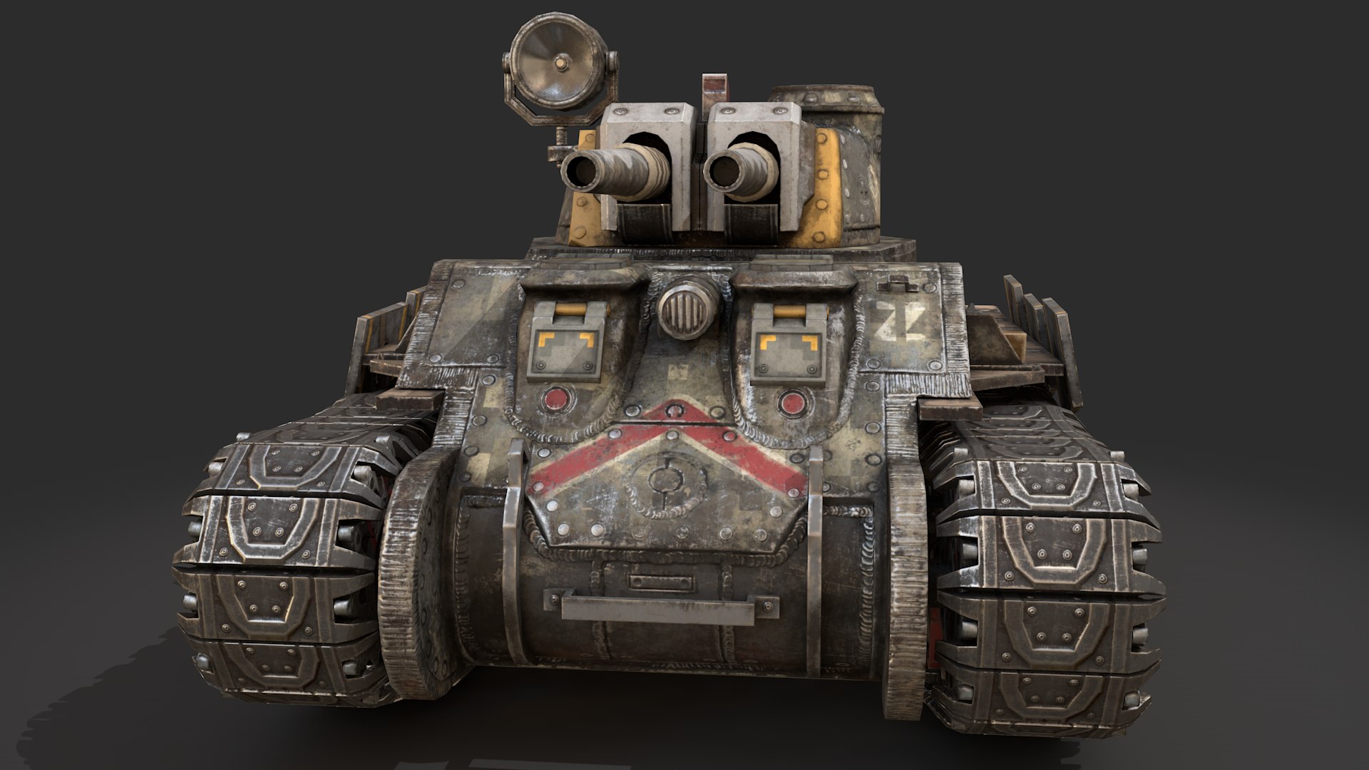 Tank Apocalyptic 3D Model - TurboSquid 1612802