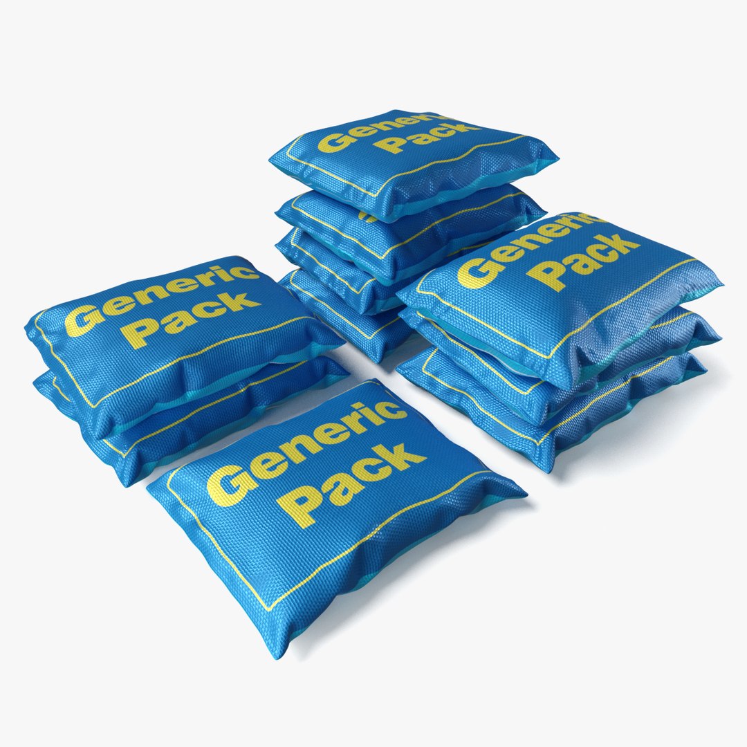 Stack Bags 3D - TurboSquid 1902806