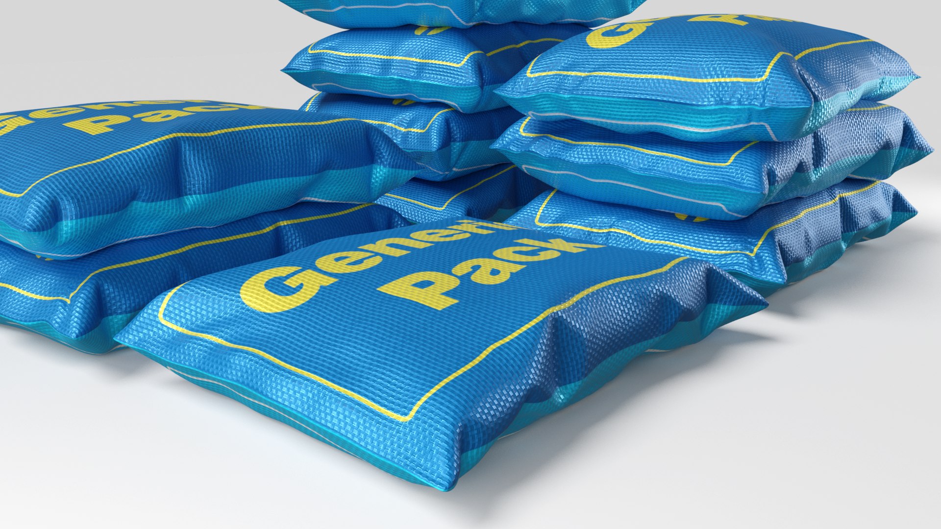 Stack Bags 3D - TurboSquid 1902806