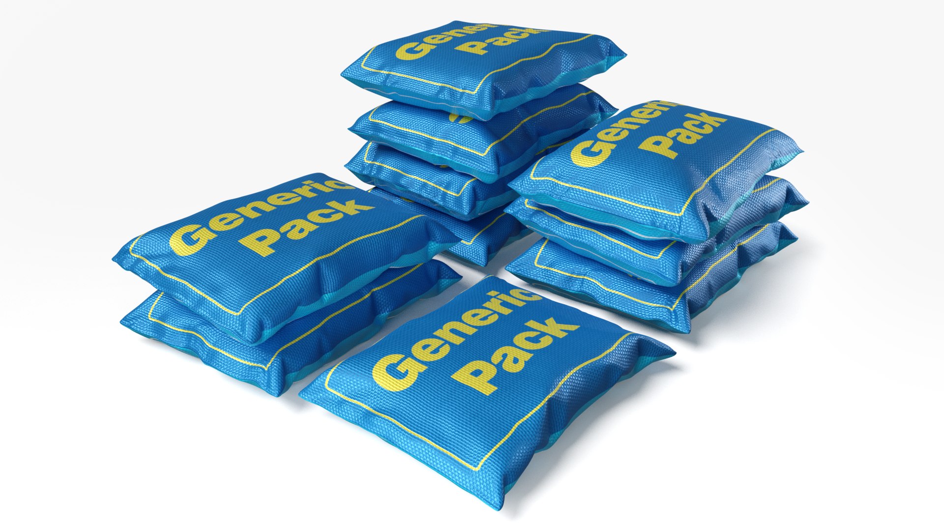 Stack Bags 3D - TurboSquid 1902806