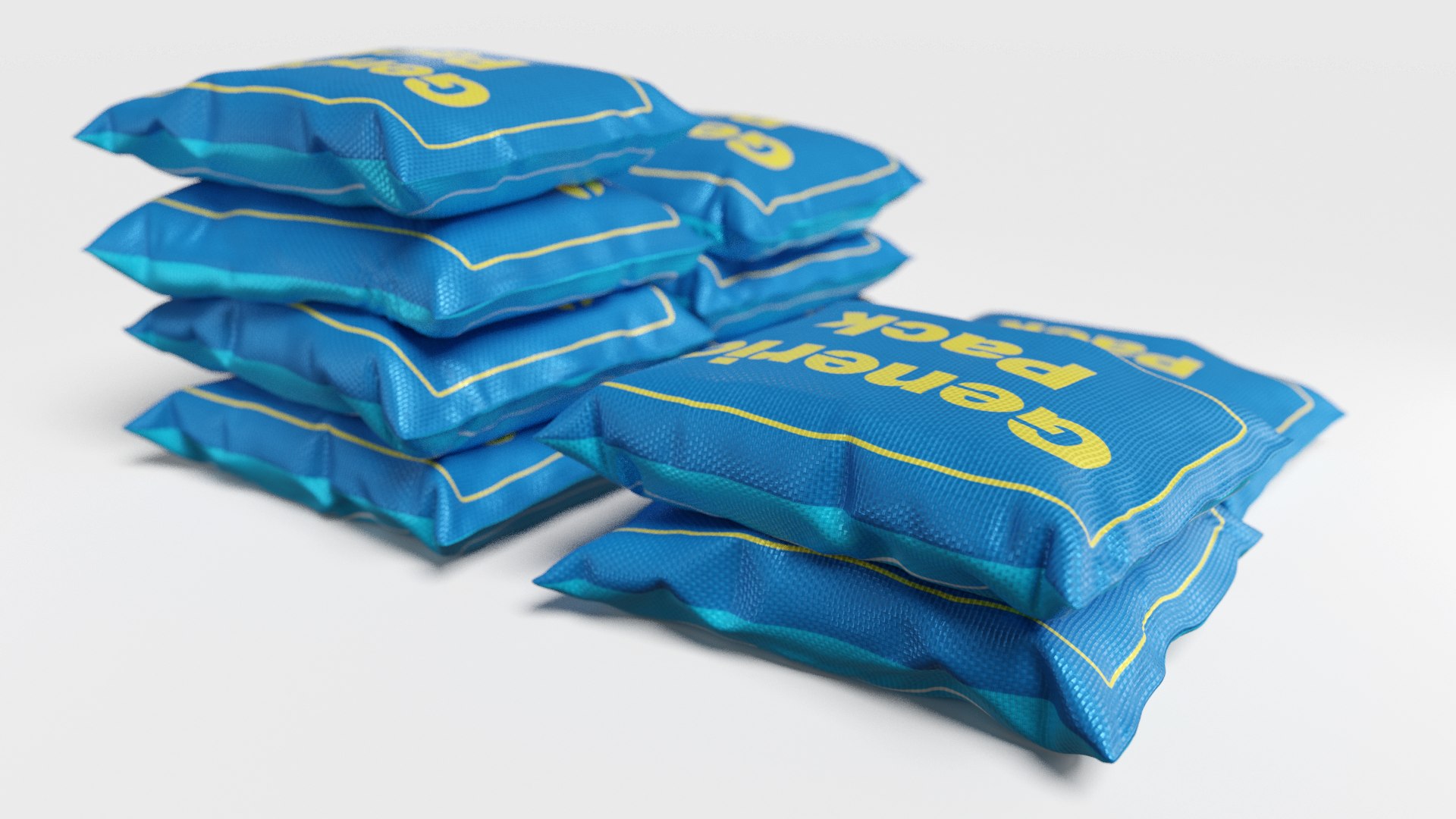 Stack Bags 3D - TurboSquid 1902806