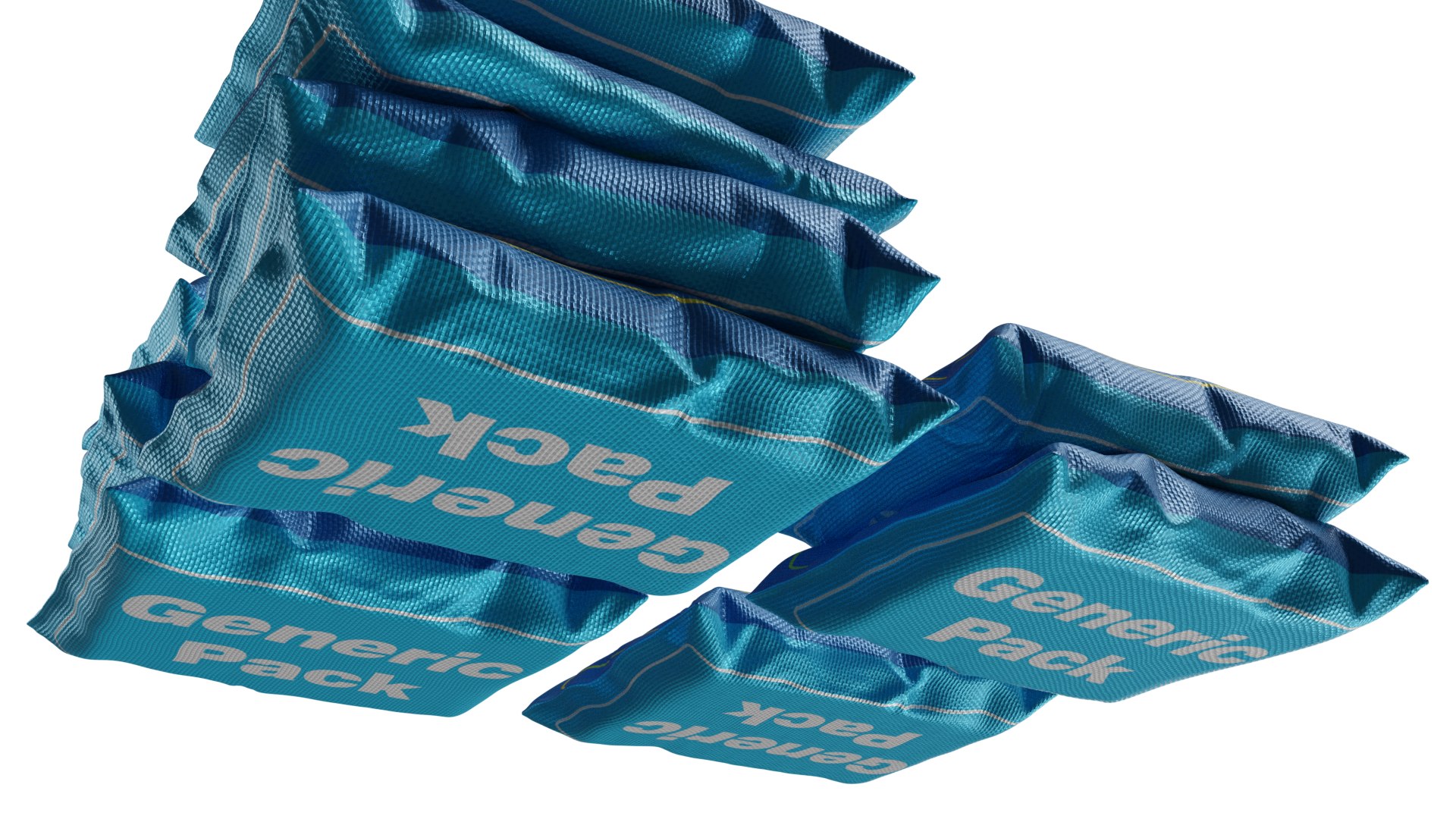 Stack Bags 3D - TurboSquid 1902806