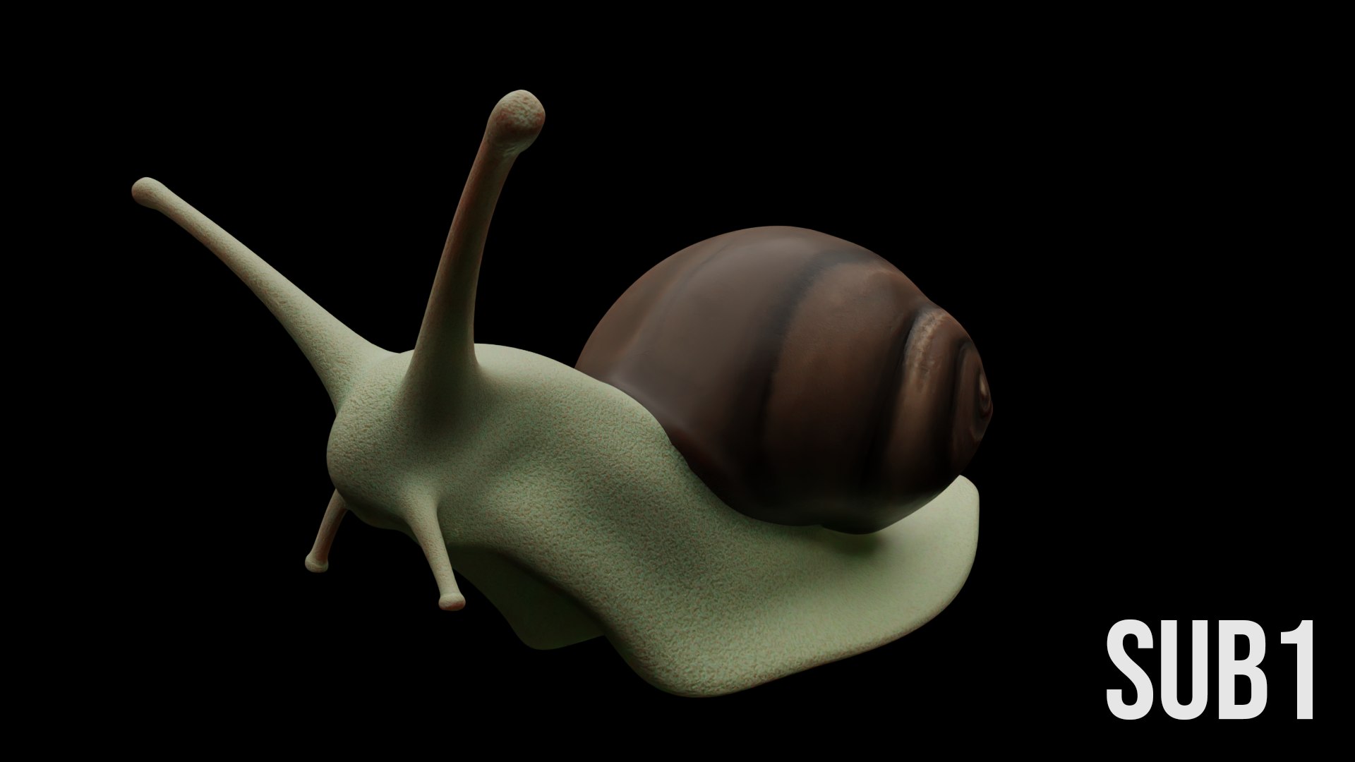 Snail 3D Model - TurboSquid 2171836