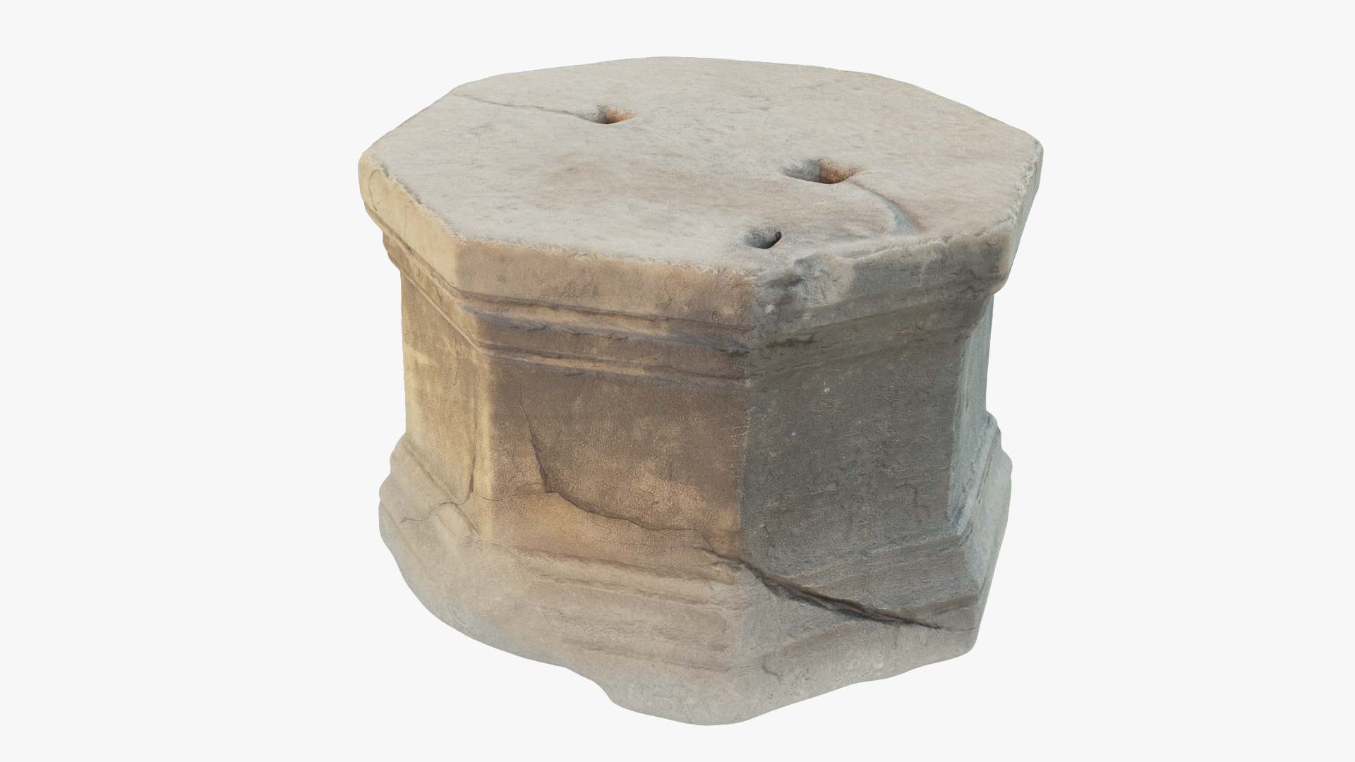 Ancient Column Part V2 3D Model - TurboSquid 2287475
