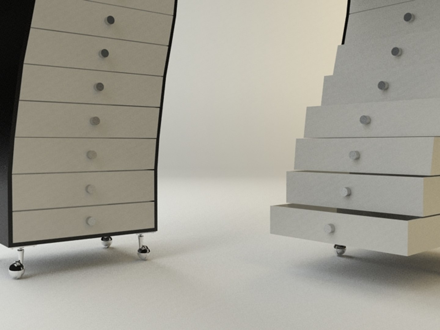 3d drawer design furniture