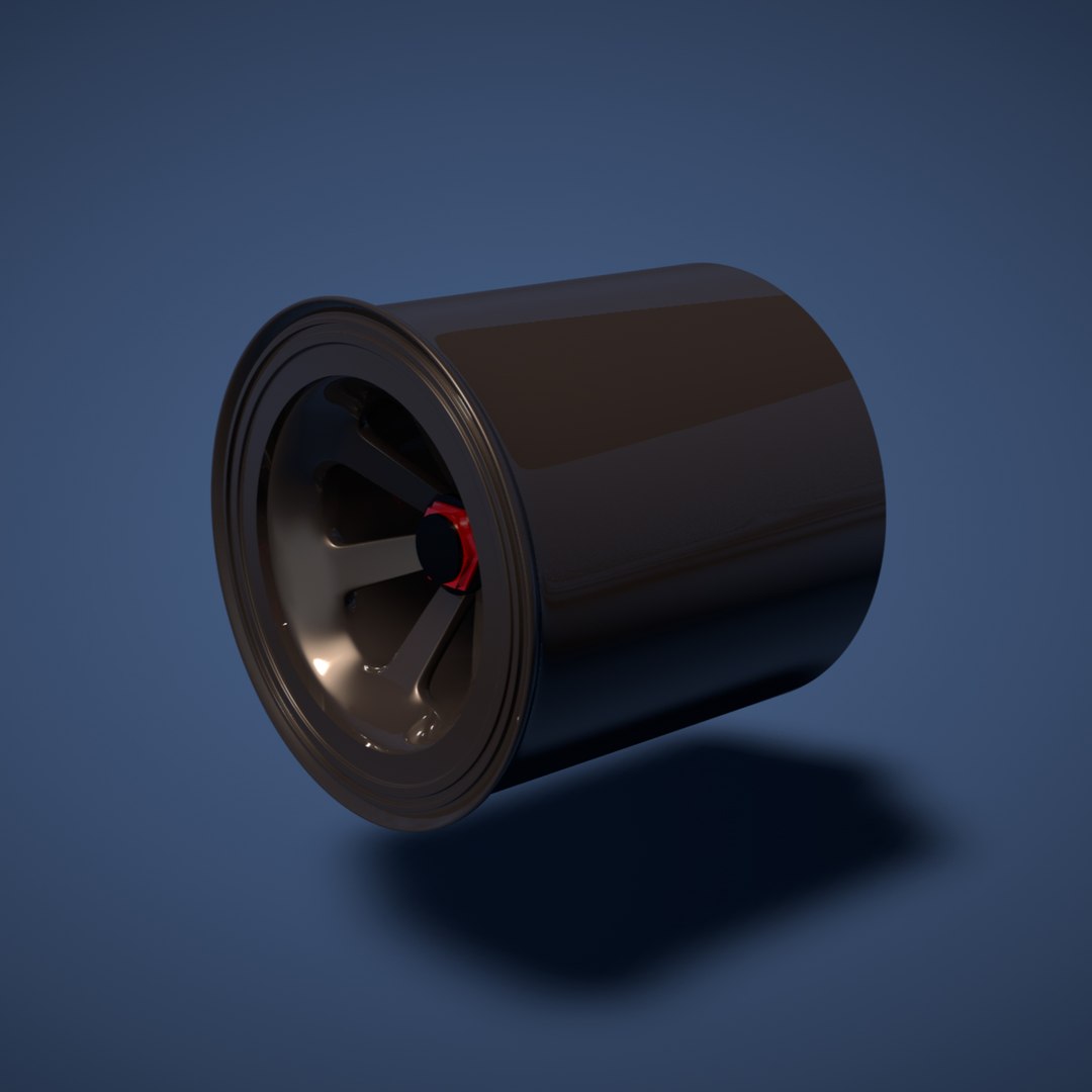 3d Model Vintage F1 Wheel