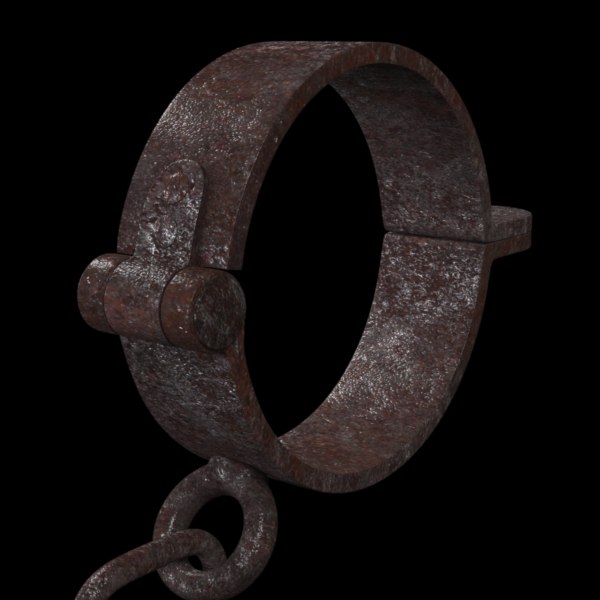 rigged manacles 3d 3ds