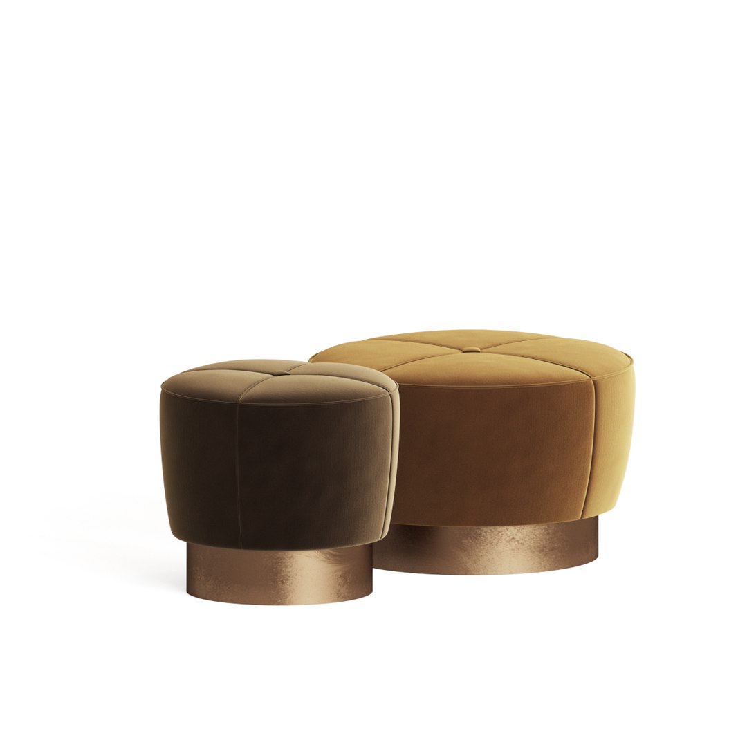 Jacques pouf set minotti 3D model - TurboSquid 1544283