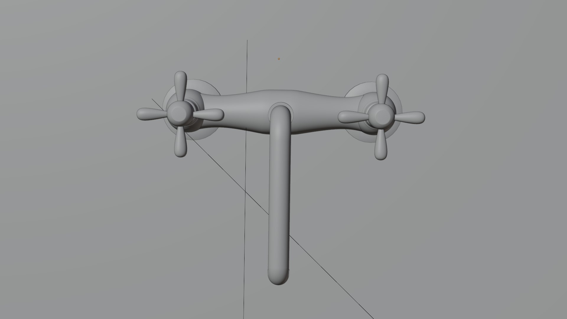 Classic Brass Faucet 3D Model 3D Model - TurboSquid 2457825