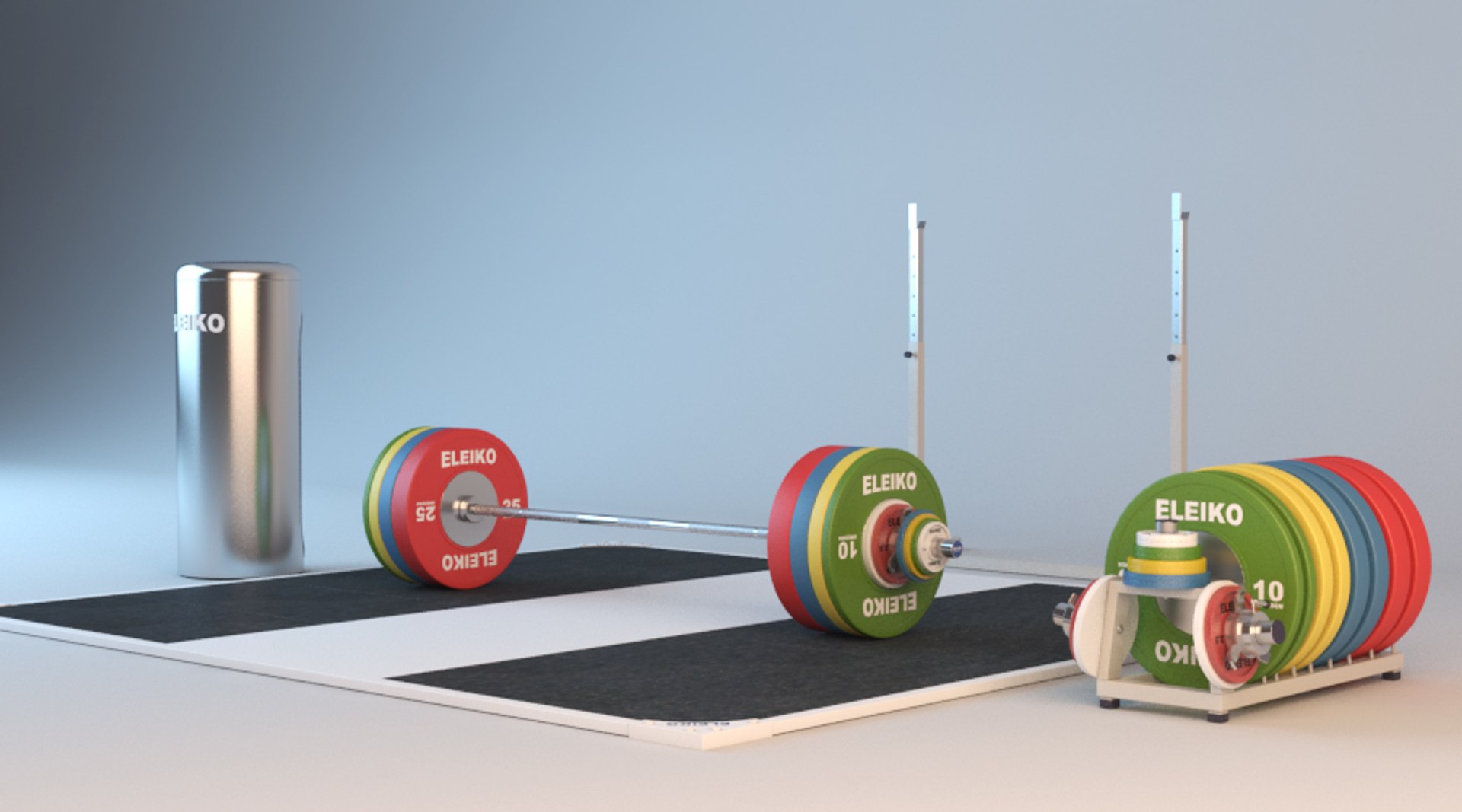 eleiko weightlifting barbell set max