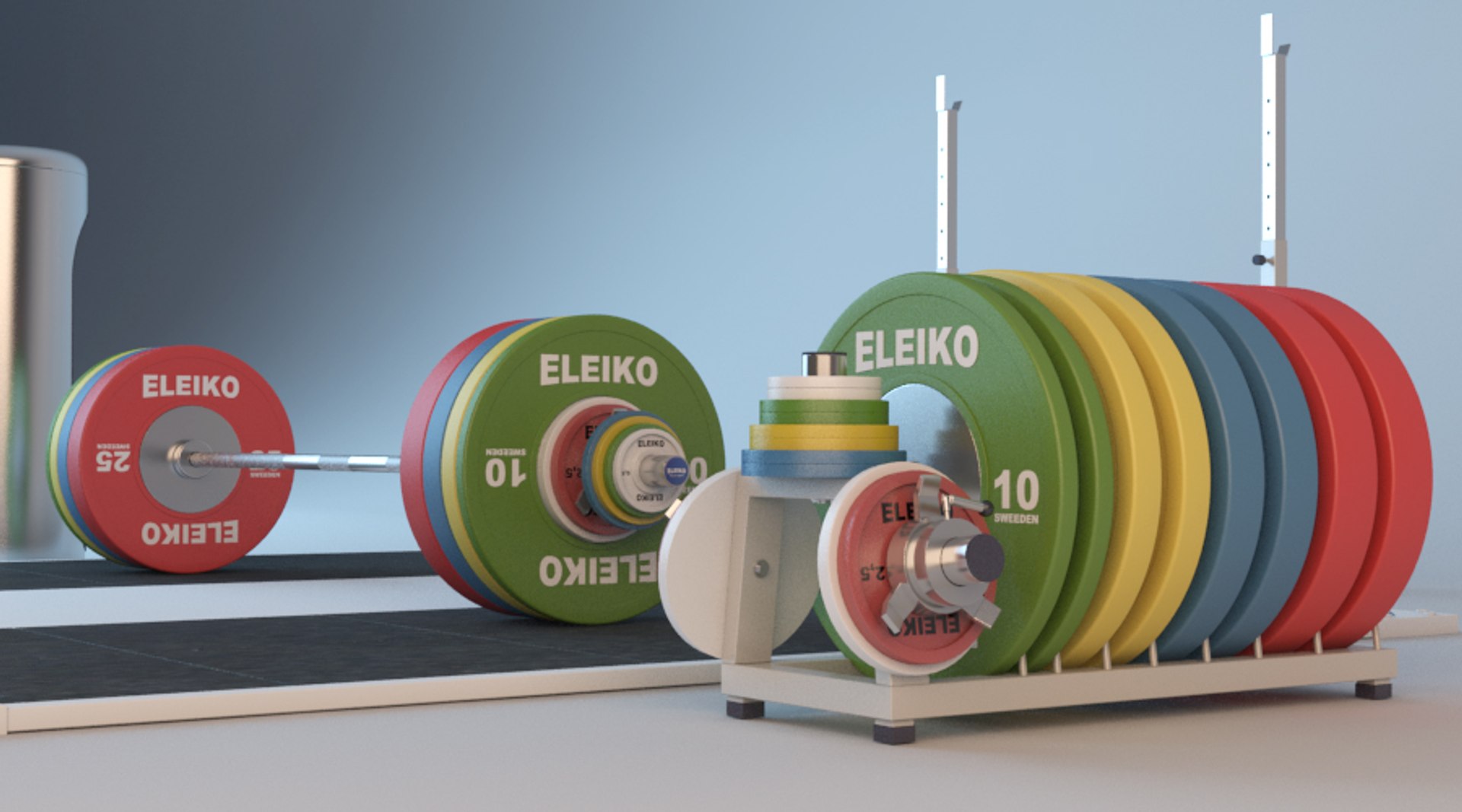 eleiko weightlifting barbell set max