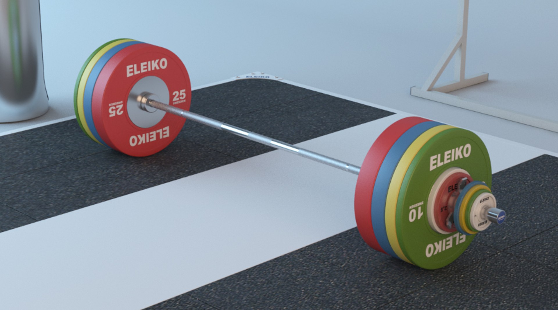 eleiko weightlifting barbell set max