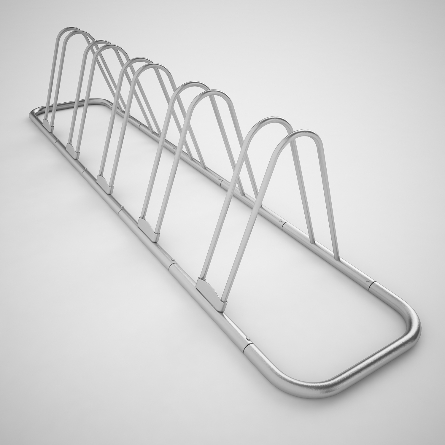 free bicycle parking rack 3d model