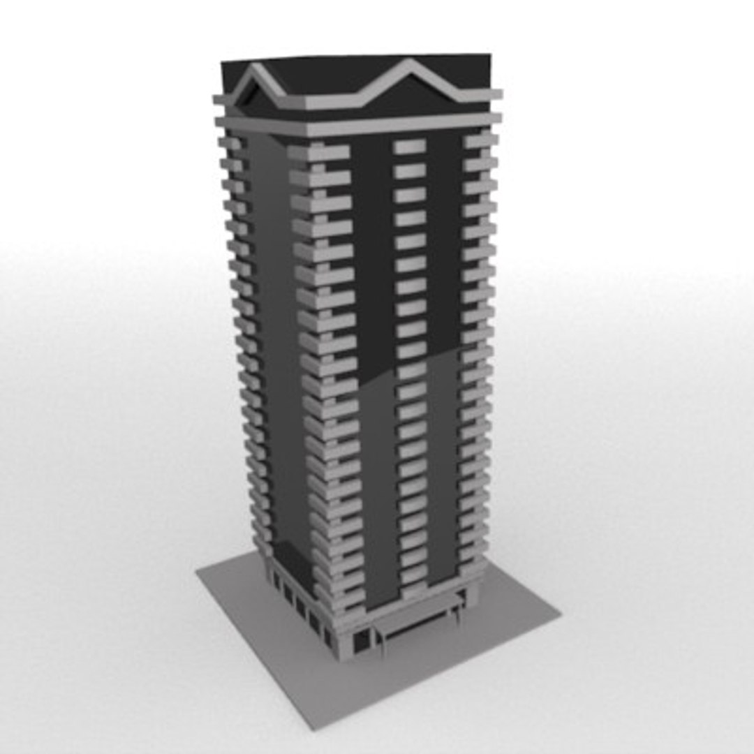 3d Model Skyscraper Sky Scraper