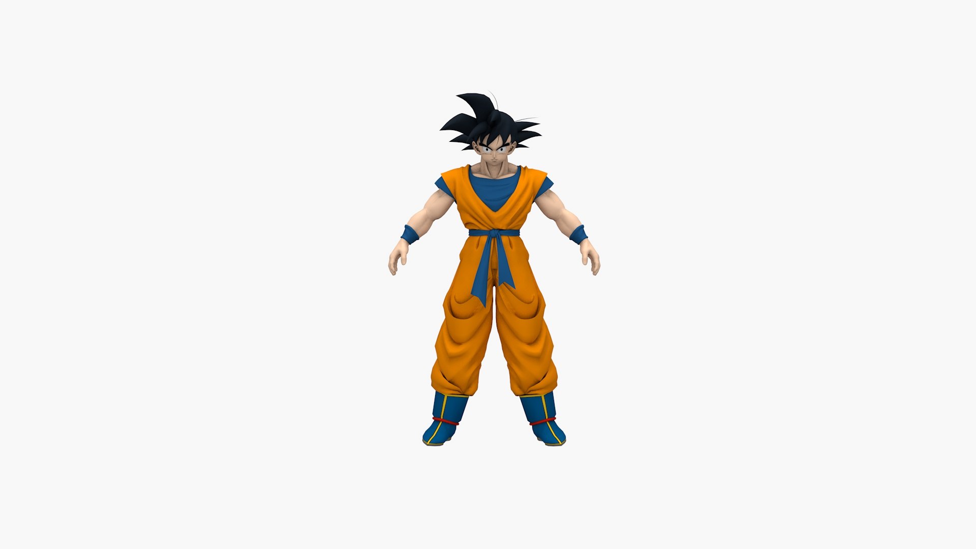 3D DBZ Character - TurboSquid 2366831