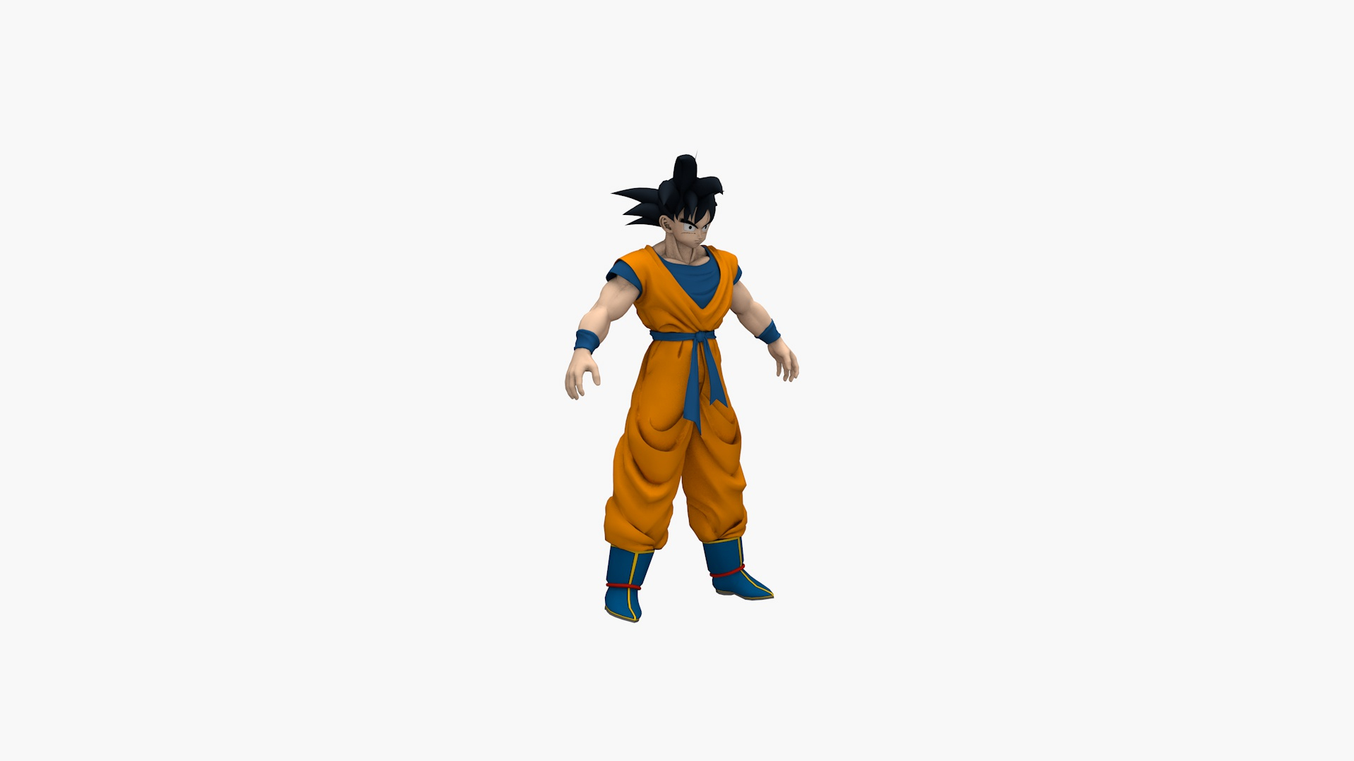 3D DBZ Character - TurboSquid 2366831
