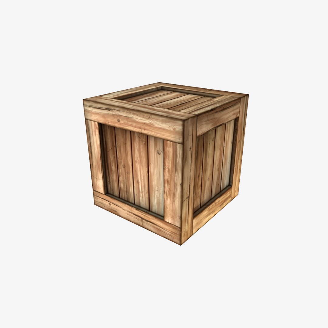 Wooden Box 3ds