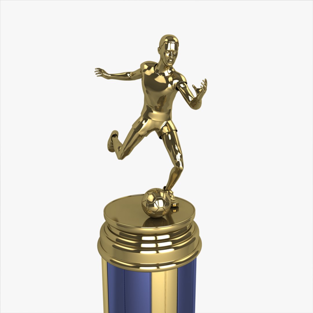 3d Soccer Trophy Model
