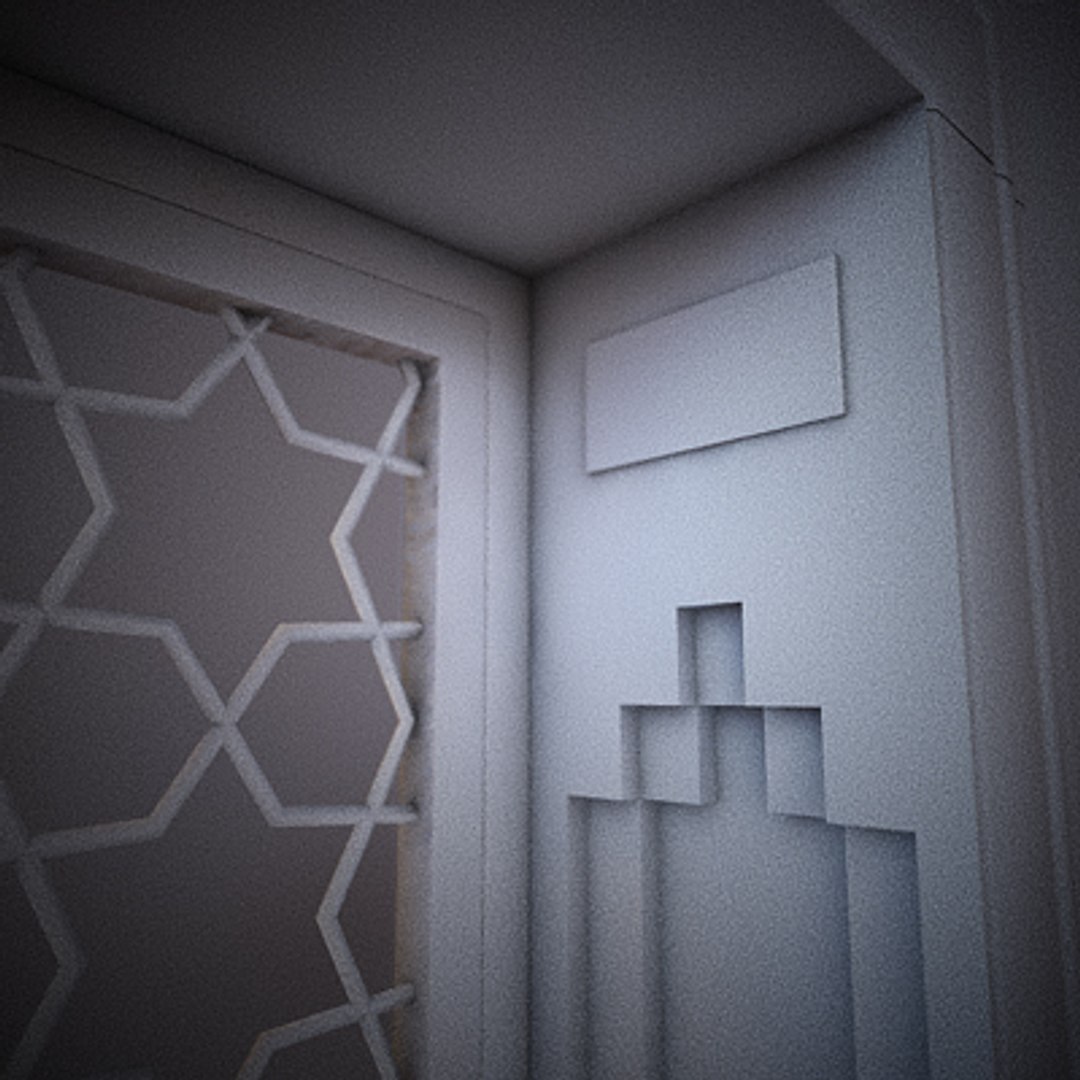 Ottoman Palace Window 3d Model