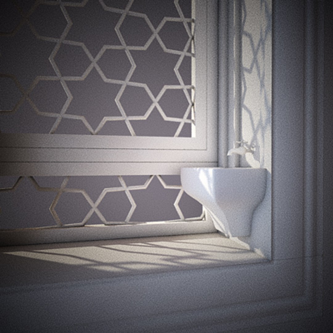 Ottoman Palace Window 3d Model