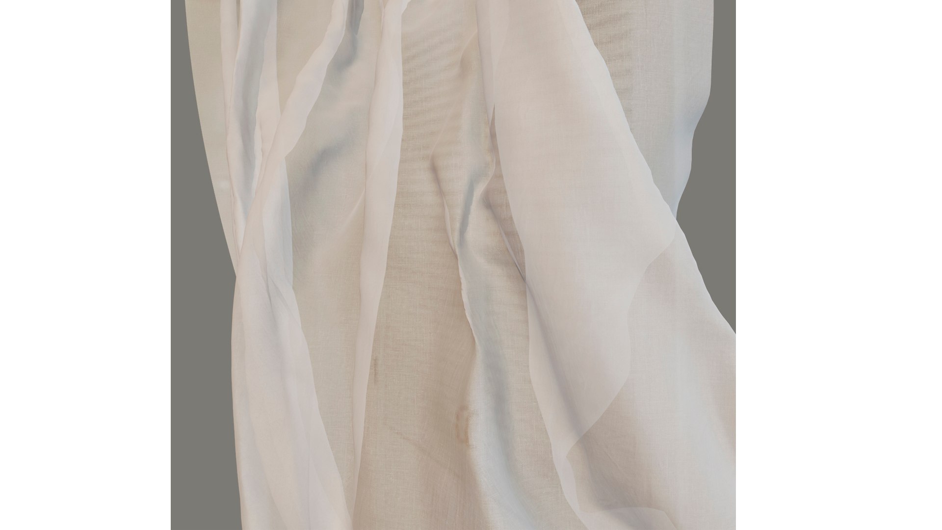 3D Curtain In The Wind Model - TurboSquid 2331009