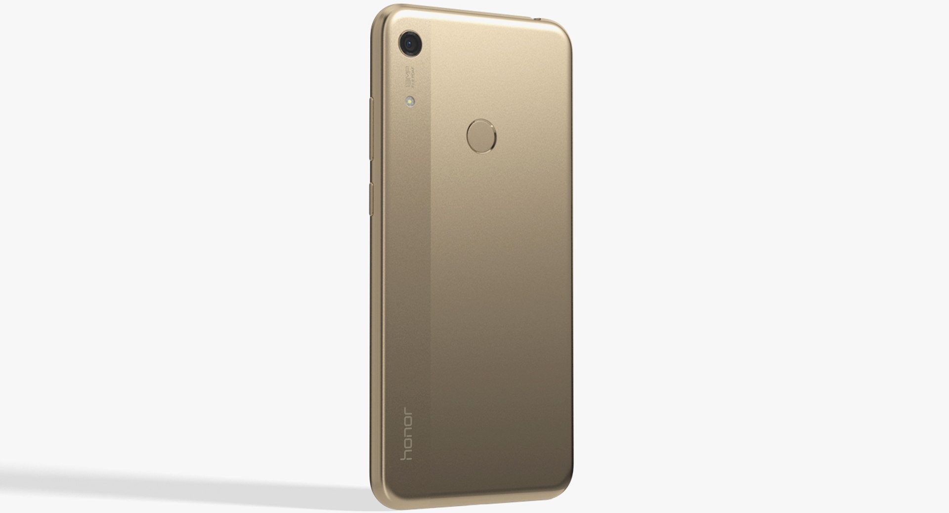 3D Realistic Honor 8a Gold - TurboSquid 1397768