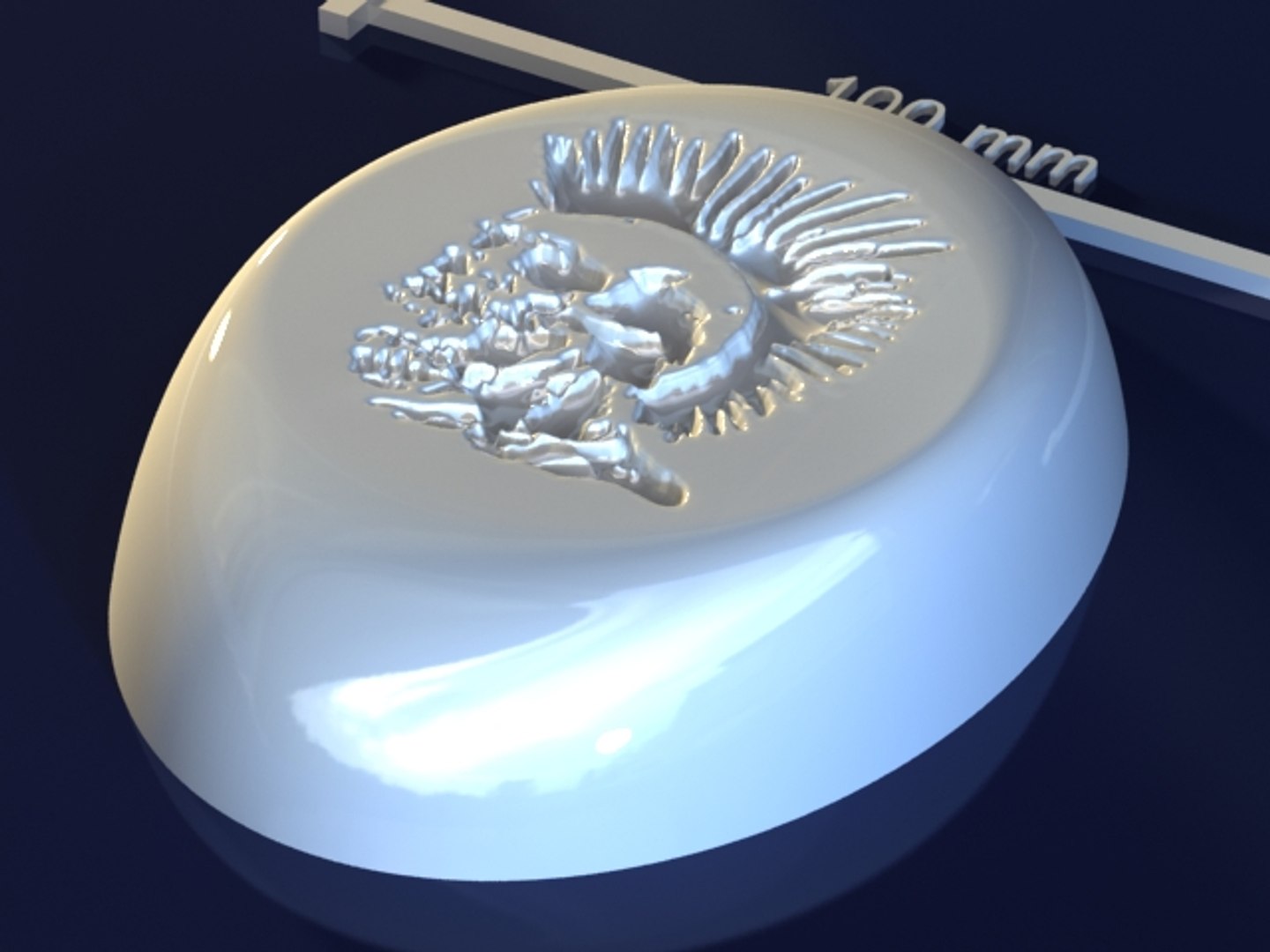 max skull mold hand