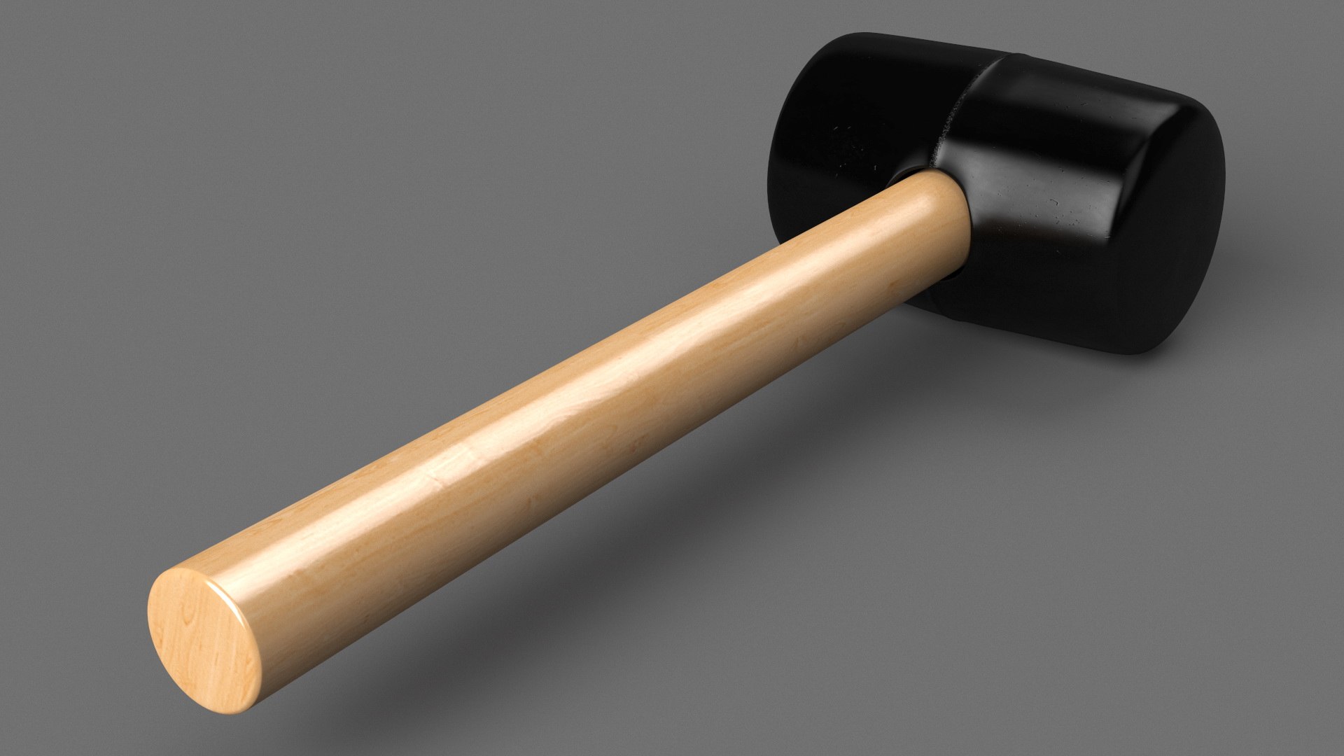 Rubber Mallet Hammer 3D Model - TurboSquid 2131765
