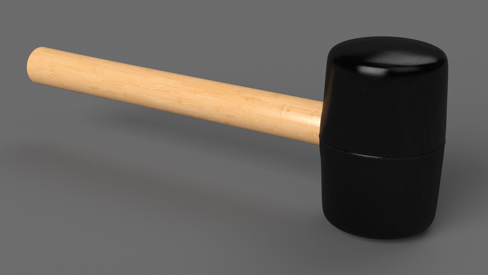 Rubber Mallet Hammer 3D Model - TurboSquid 2131765