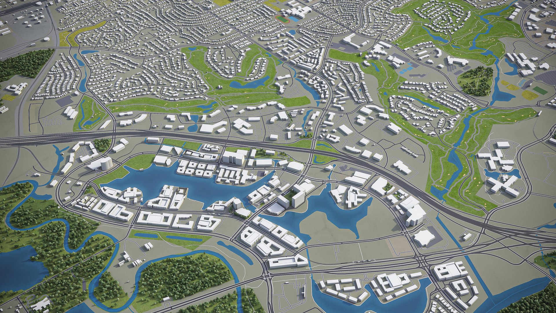Irving surrounding - 3D model - TurboSquid 1577262