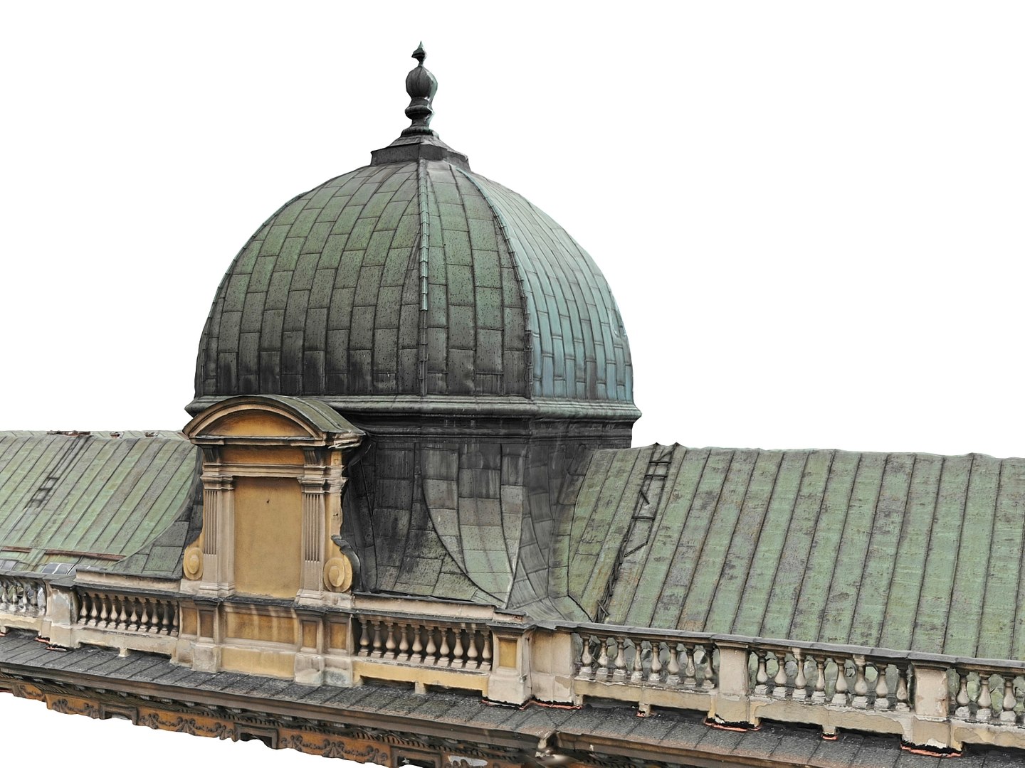 Roof Building 3D Model - TurboSquid 1411179